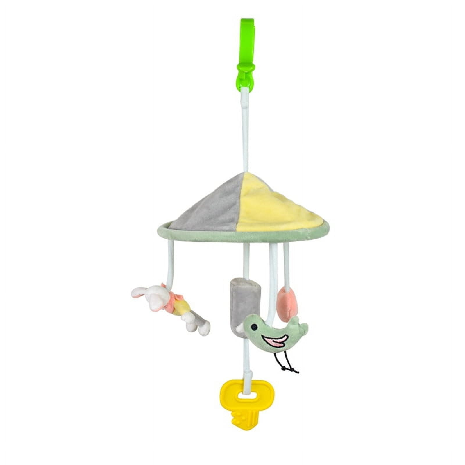 Infant Rattle Toy 0-12 Months Crib Hanging Music Box with Toy Bracket ...