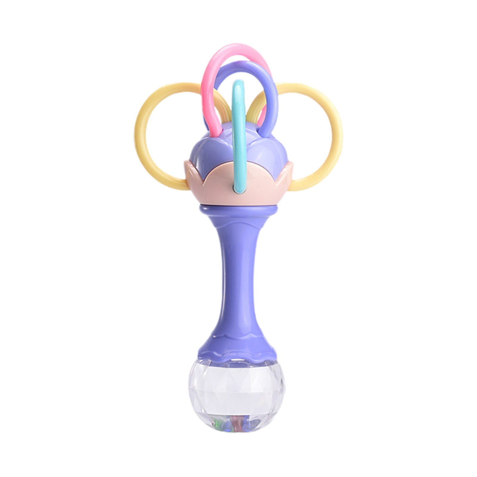 Infant Rattle Toy Hand Grip Teether for 0-12 Months Baby Teething Toy ...