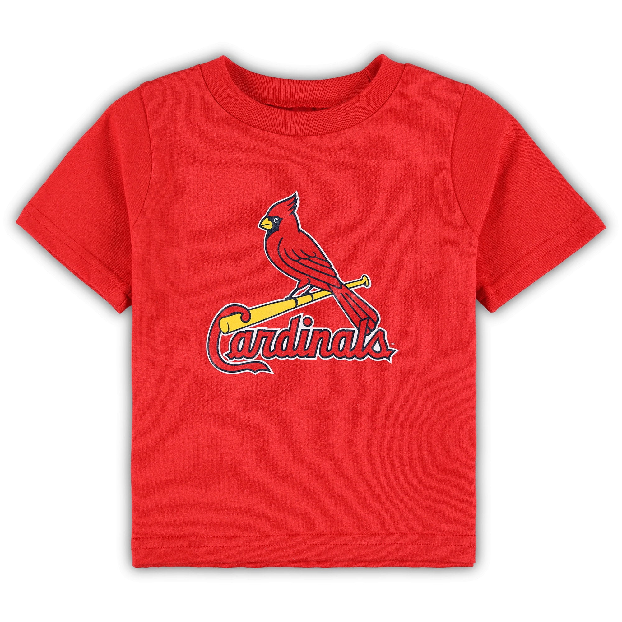 Infant Red St. Louis Cardinals Team Crew Primary Logo T-Shirt - Walmart.com