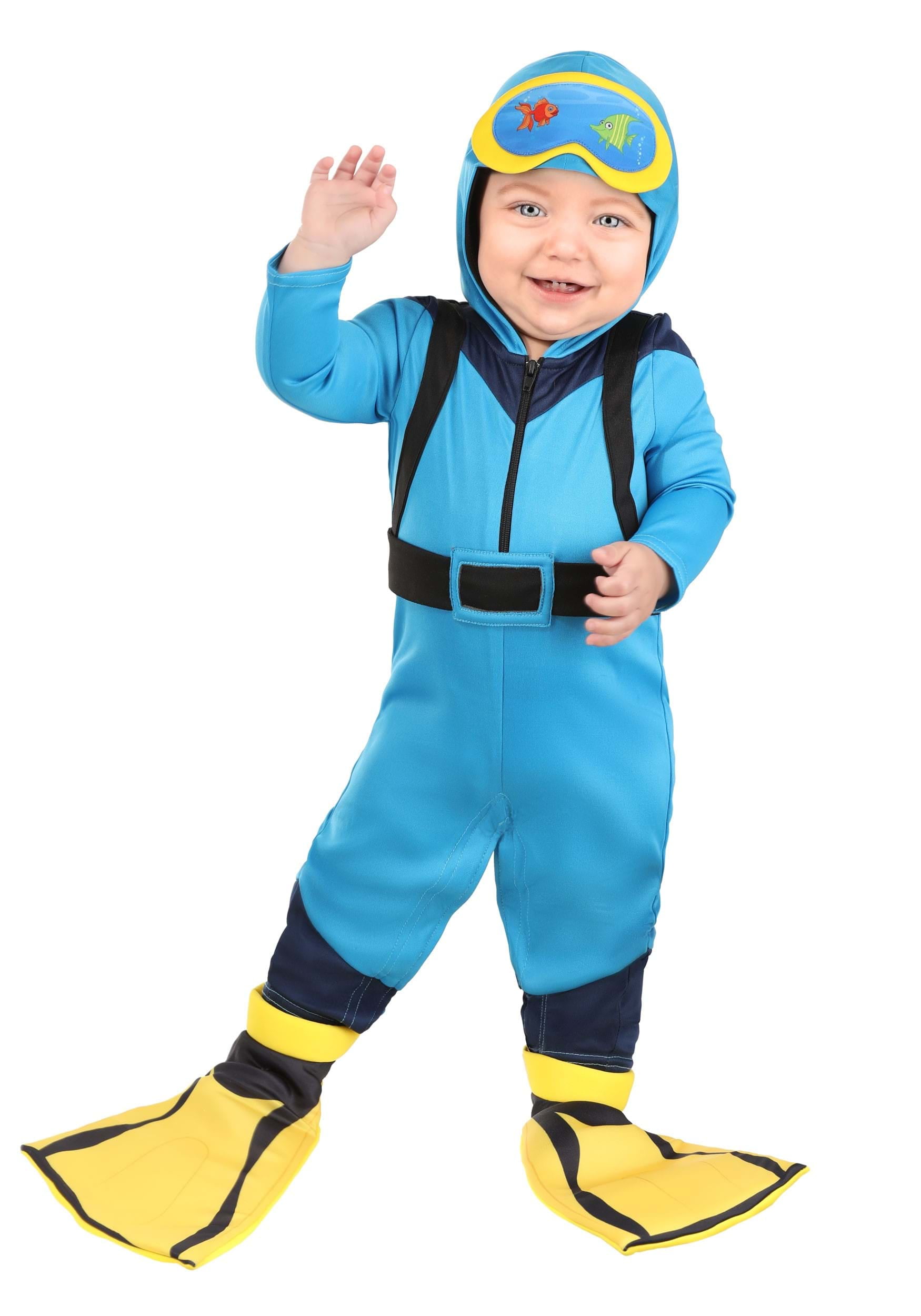 Infant Scuba Diver Costume - Walmart.com