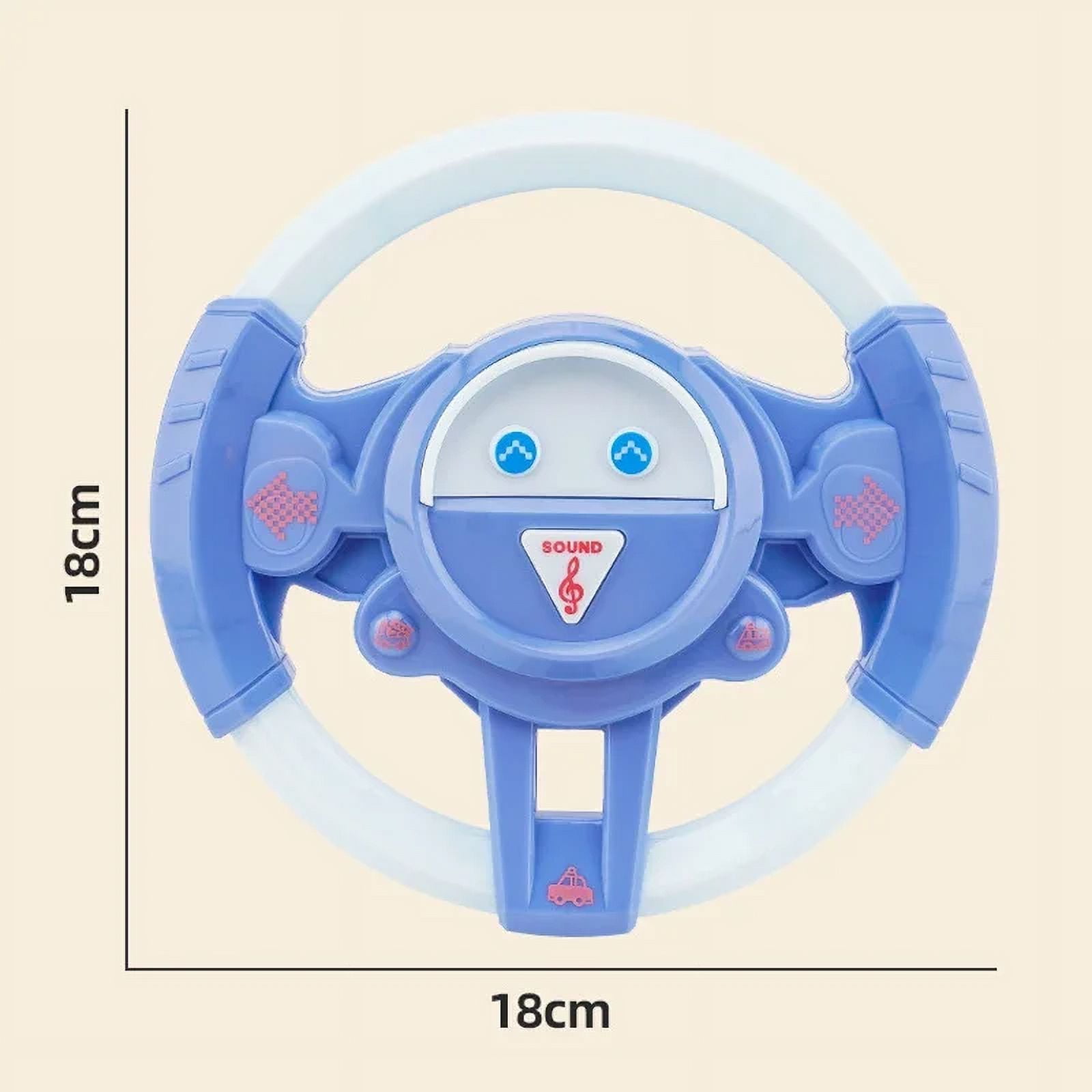 Infant Shining Eletric Simulation Steering Wheel Toy with Light Sound ...