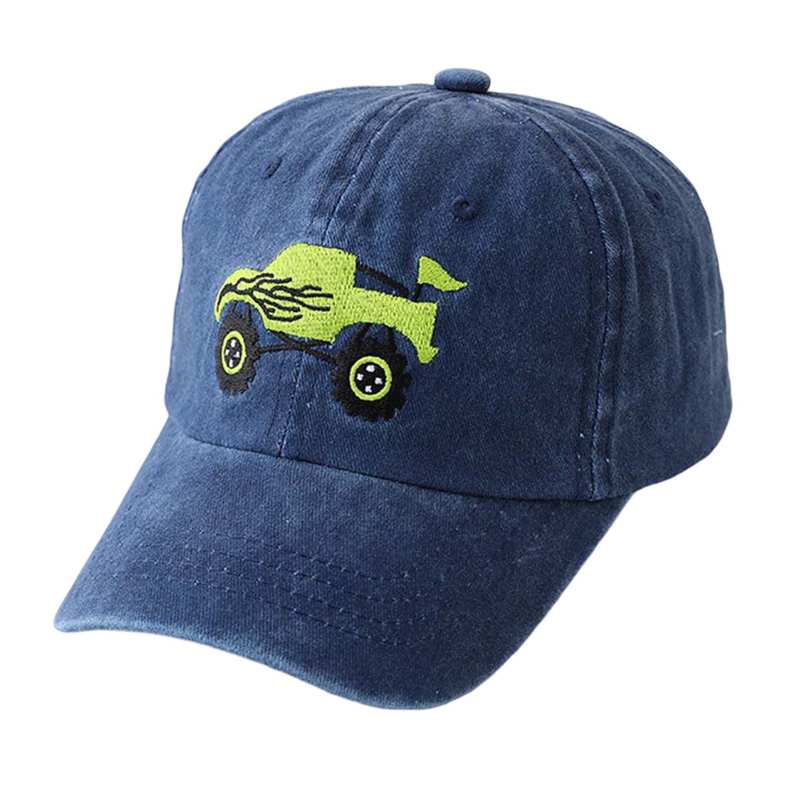 Sun Hat Baseball Cap With Excavator Print Sun Hat Outdoor Summer ...