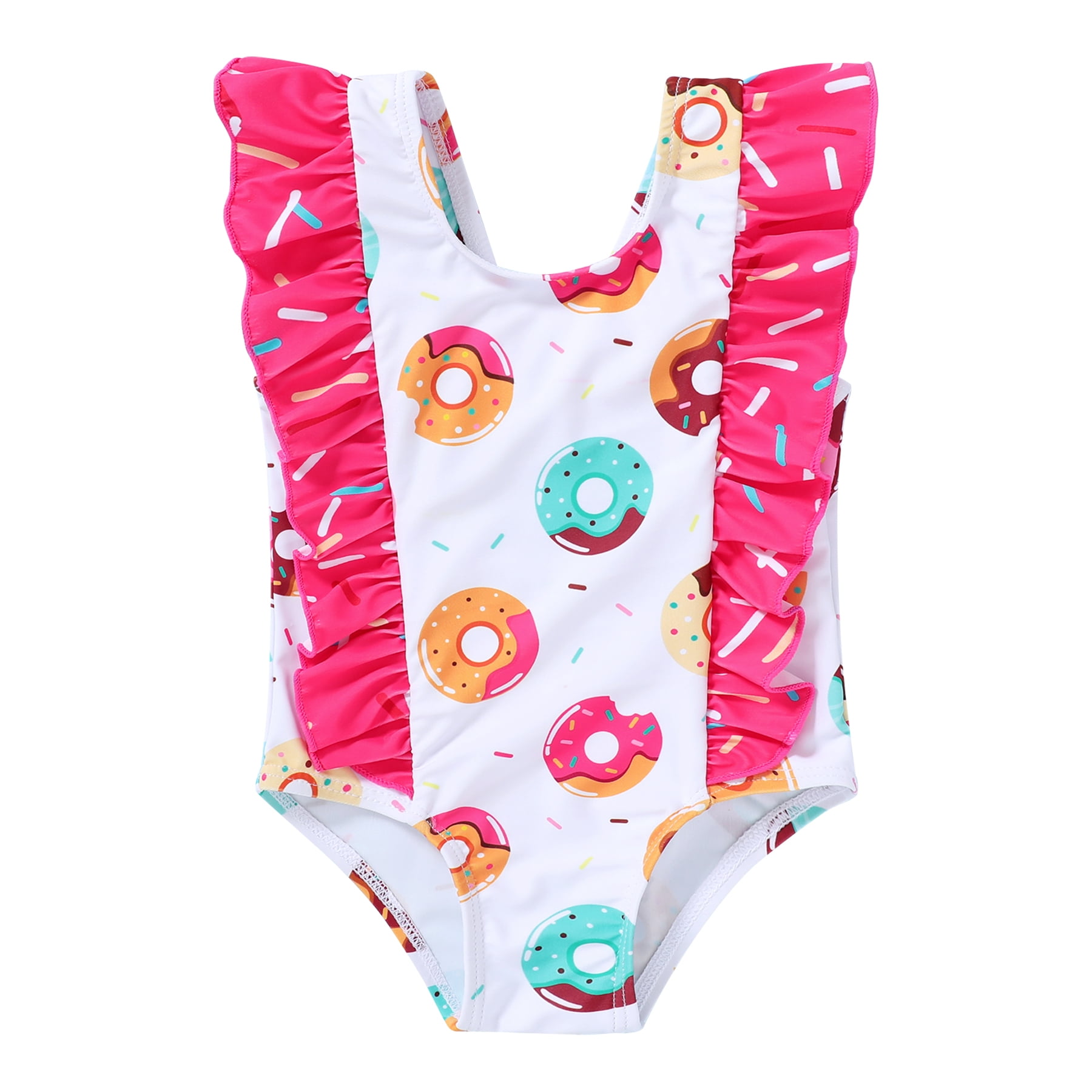 Infant Toddler Girl Summer Beach Wear One-Piece Swimsuit Watermelon ...