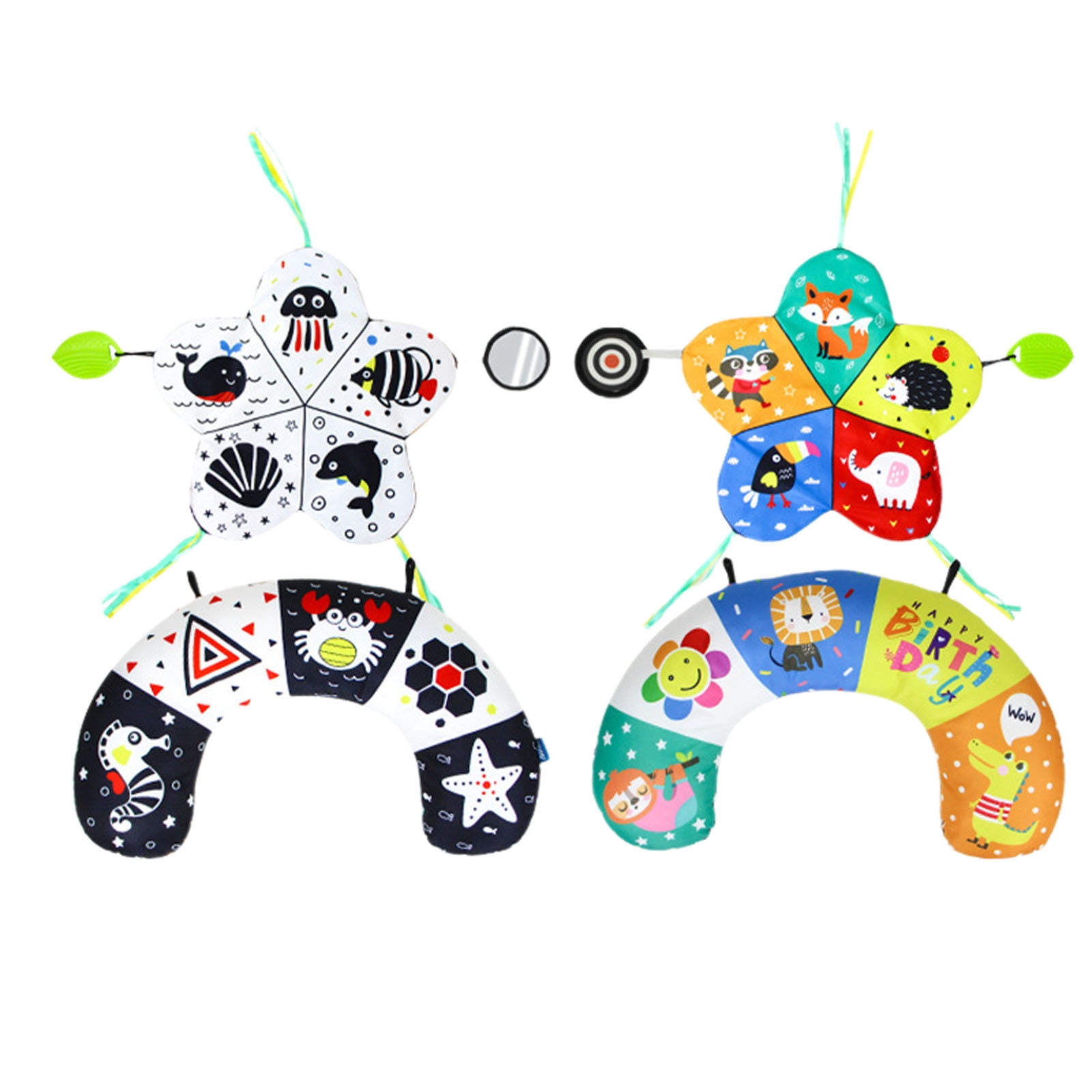 Infant Tummy Pillow Newborn U Shape Head Lift Training Pillow With ...