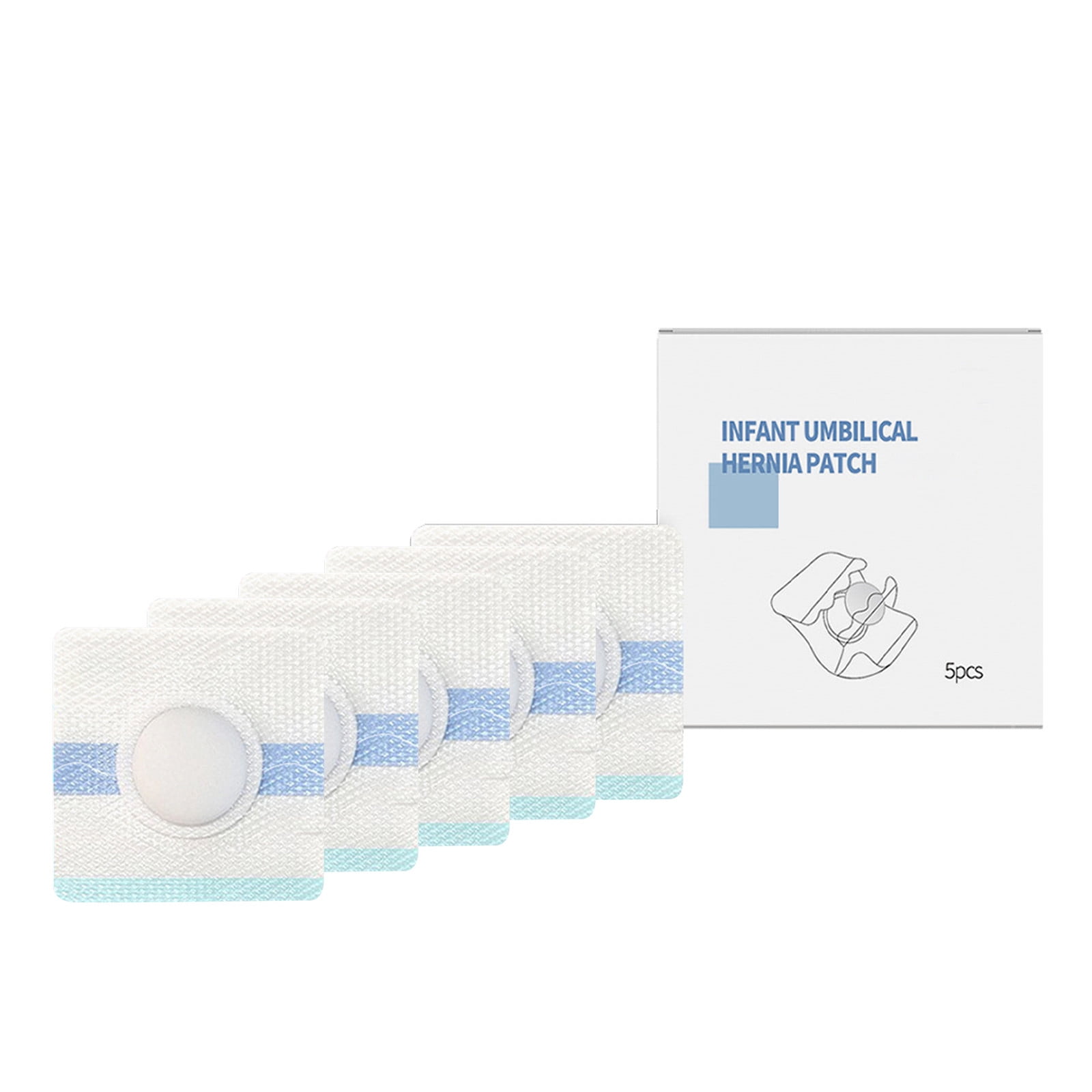 Infant Umbilical Hernia Patch,5 Pack Umbilical Bandages Baby Abdomen ...