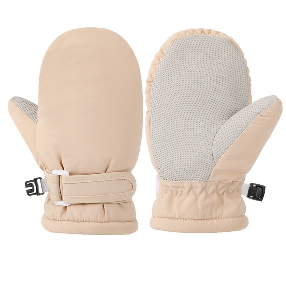 Infant Waterproof Winter Gloves Soft Plush Inner Windproof Design ...