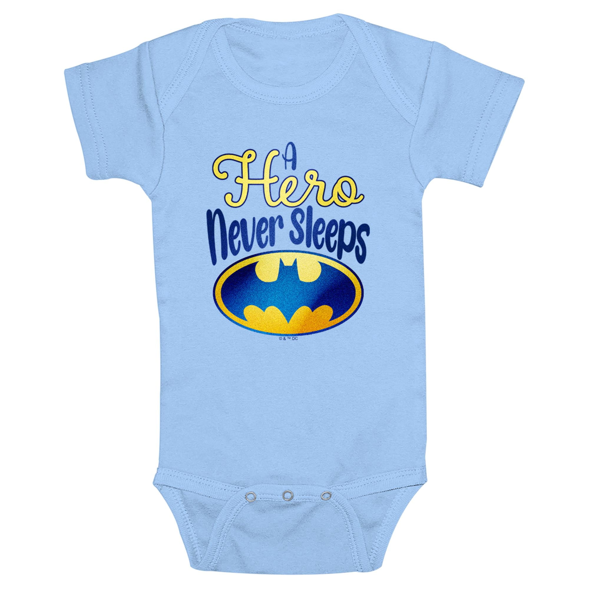 Infant's Batman A Hero Never Sleeps Bodysuit - Walmart.com