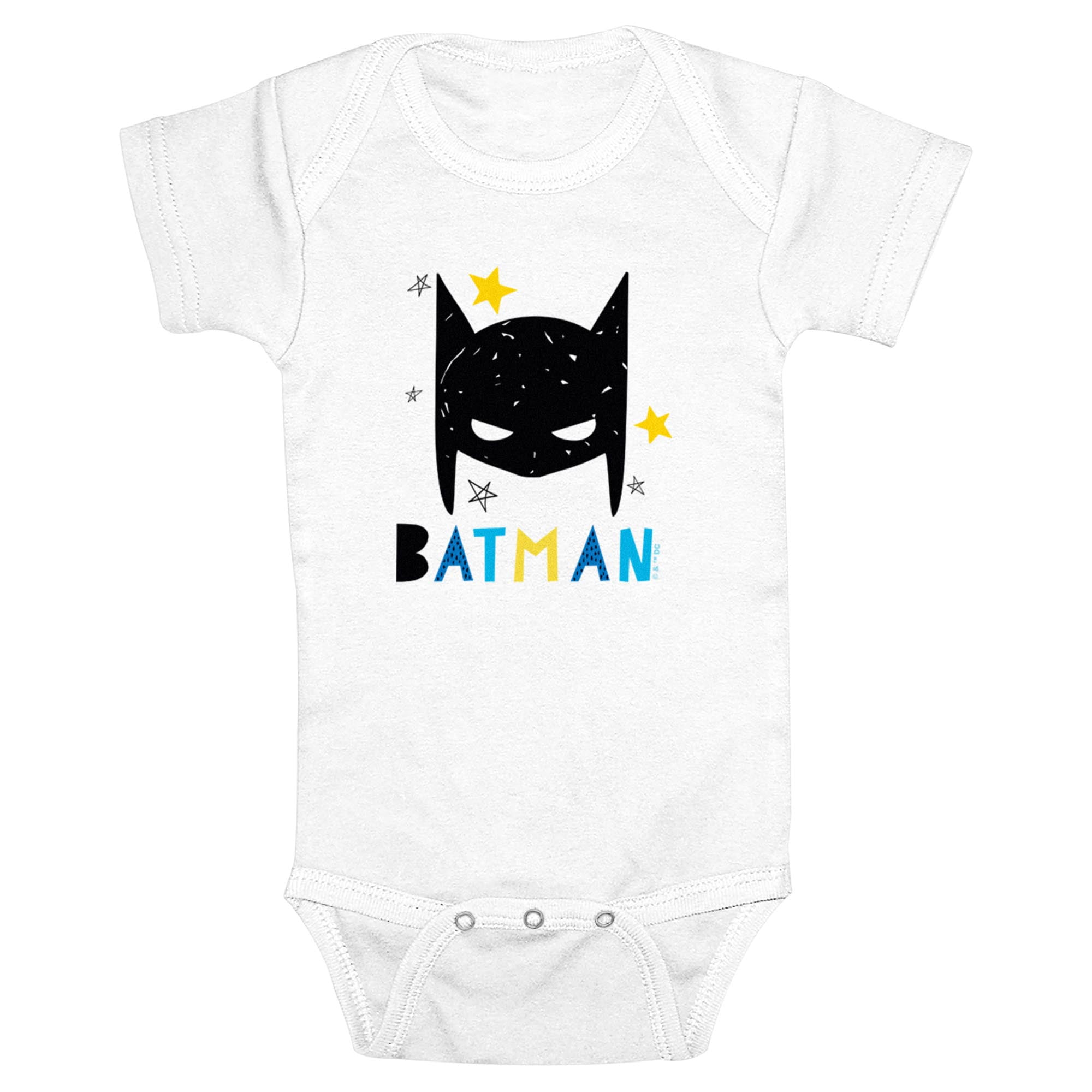 Infant's Batman Mask Doodles Bodysuit - Walmart.com