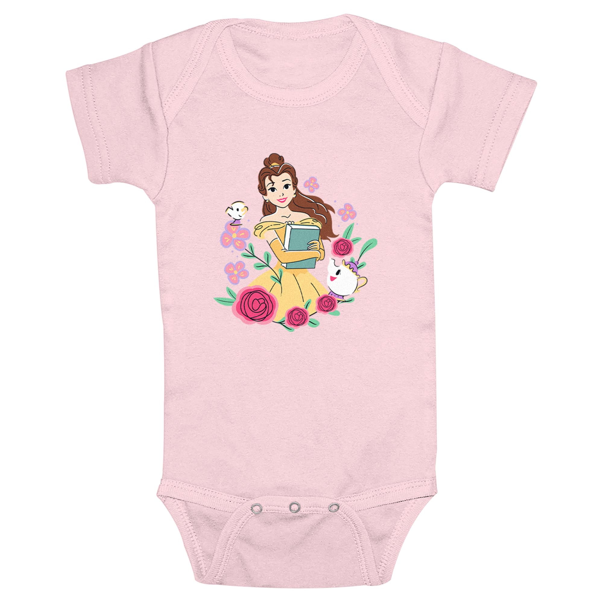 Infant's Beauty and the Beast Belle with Book Bodysuit - Walmart.com