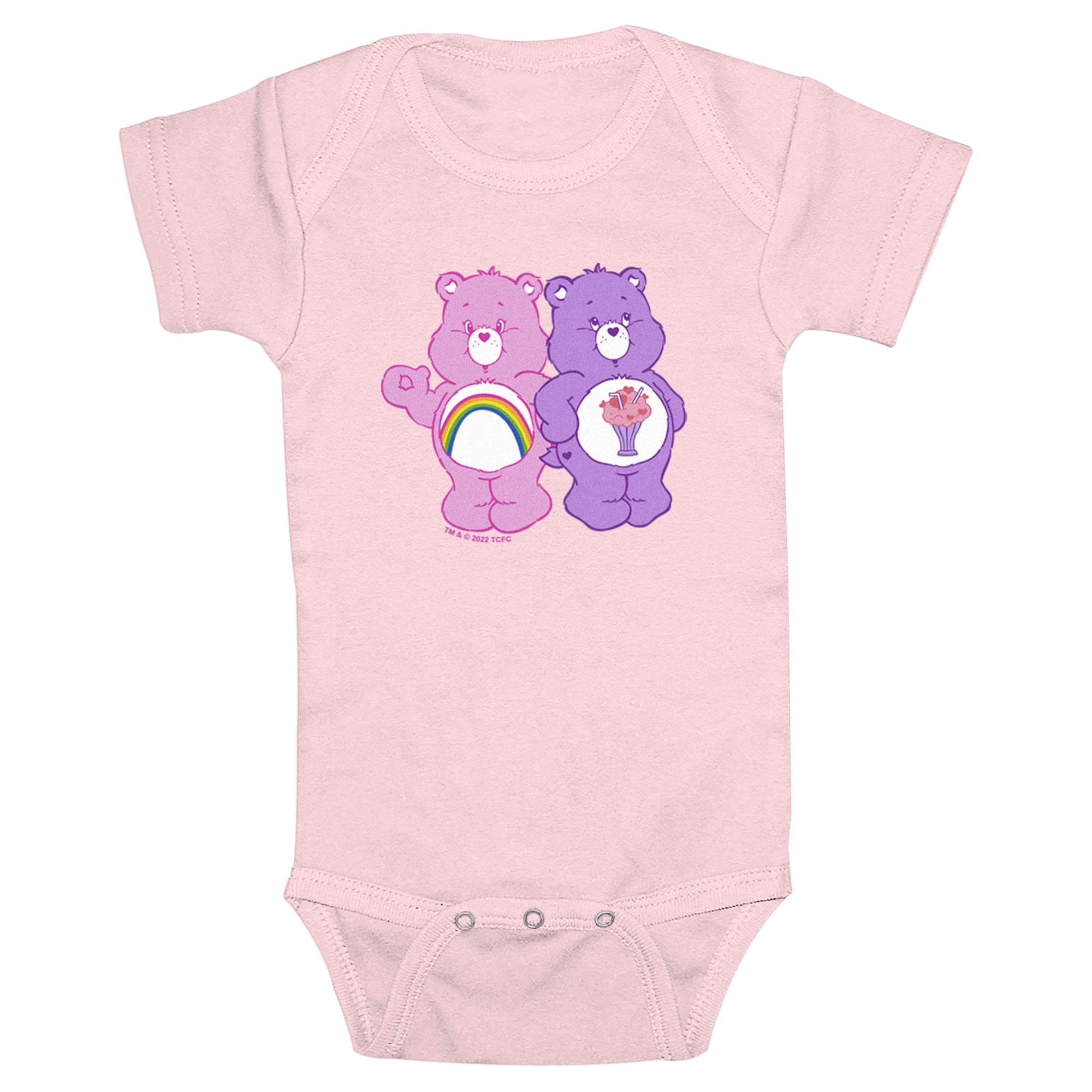 Infant's Care Bears Cheer Bear and Share Bear Bodysuit - Walmart.com