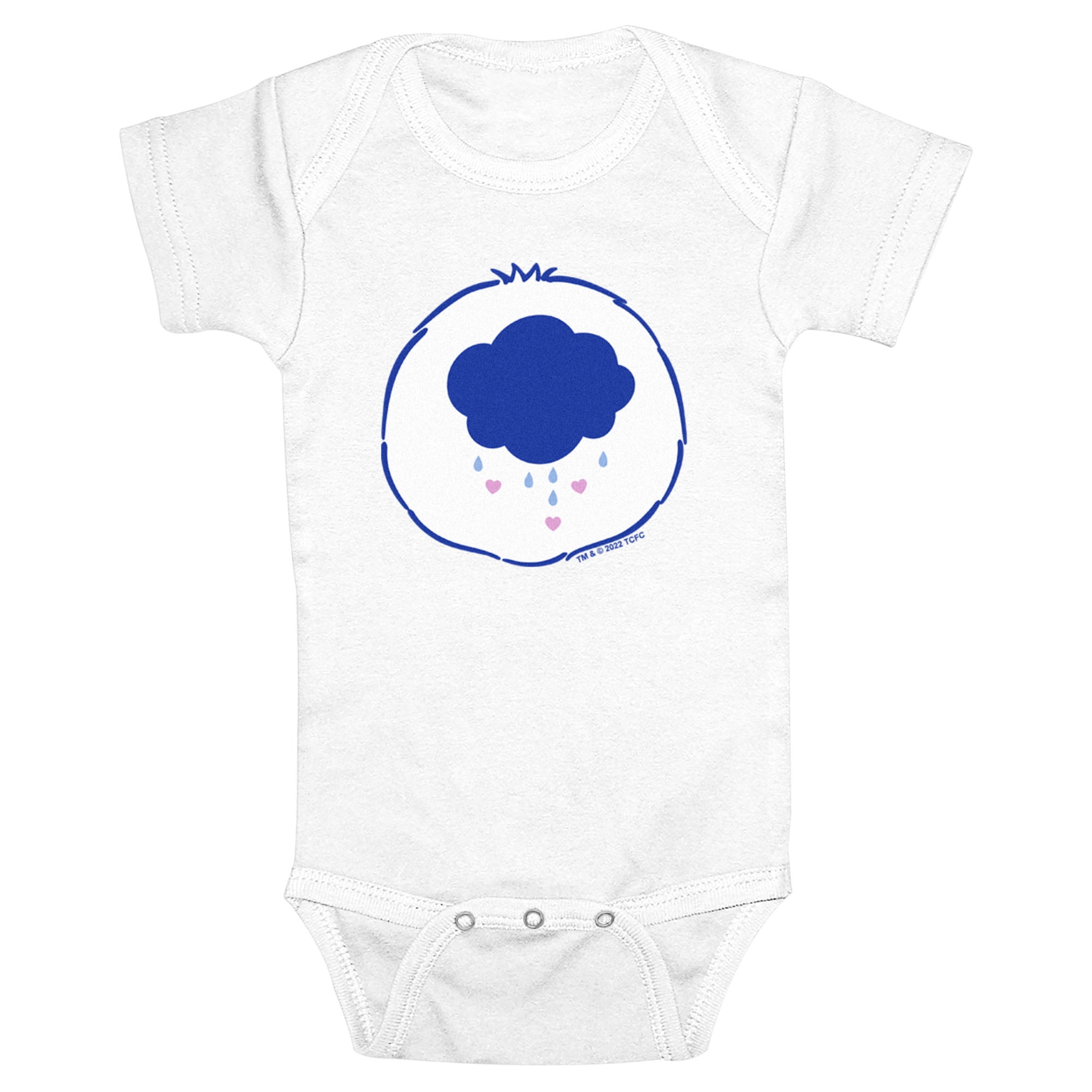 Infant's Care Bears Grumpy Bear Belly Badge Bodysuit - Walmart.com