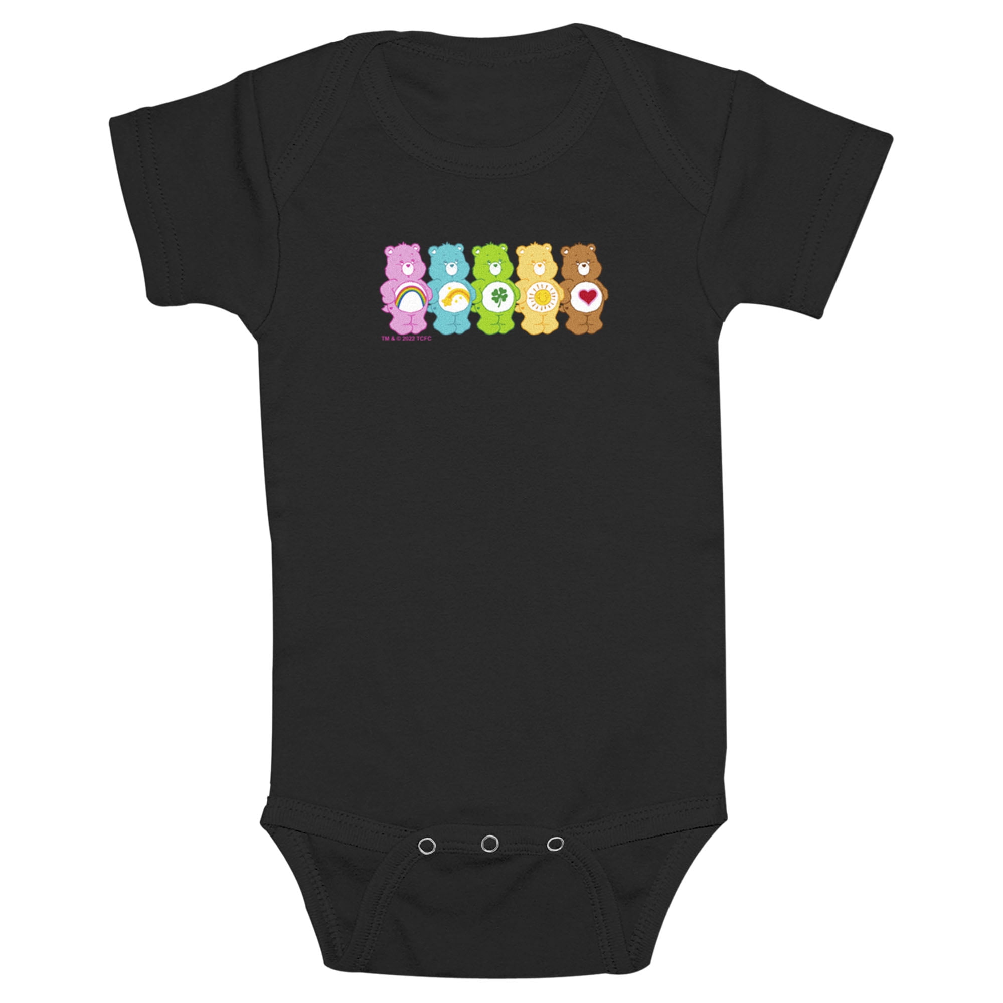Infant's Care Bears Line Up Group Bears Black 12 Months - Walmart.com