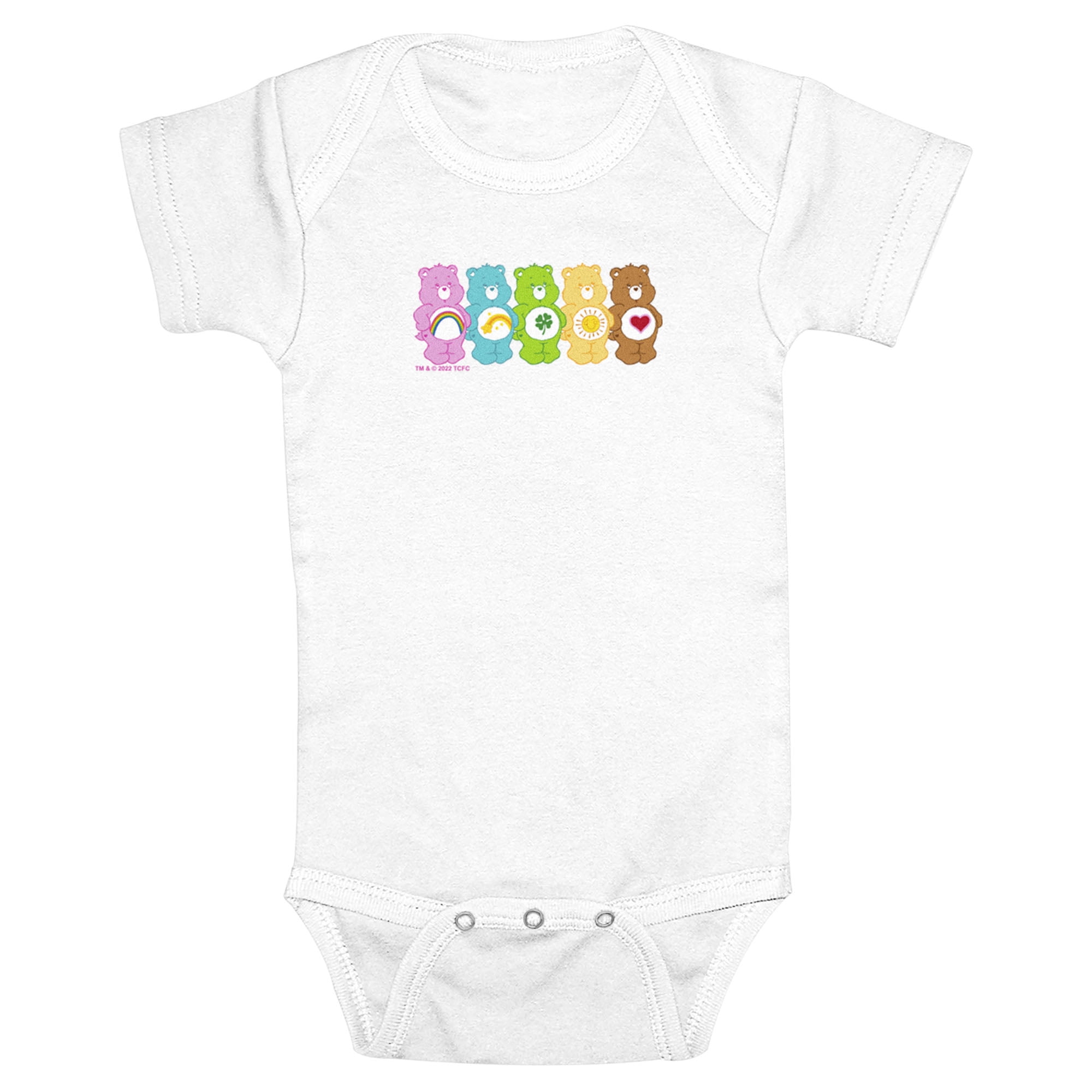 Infant's Care Bears Line Up Group Bears White 24 Months - Walmart.com
