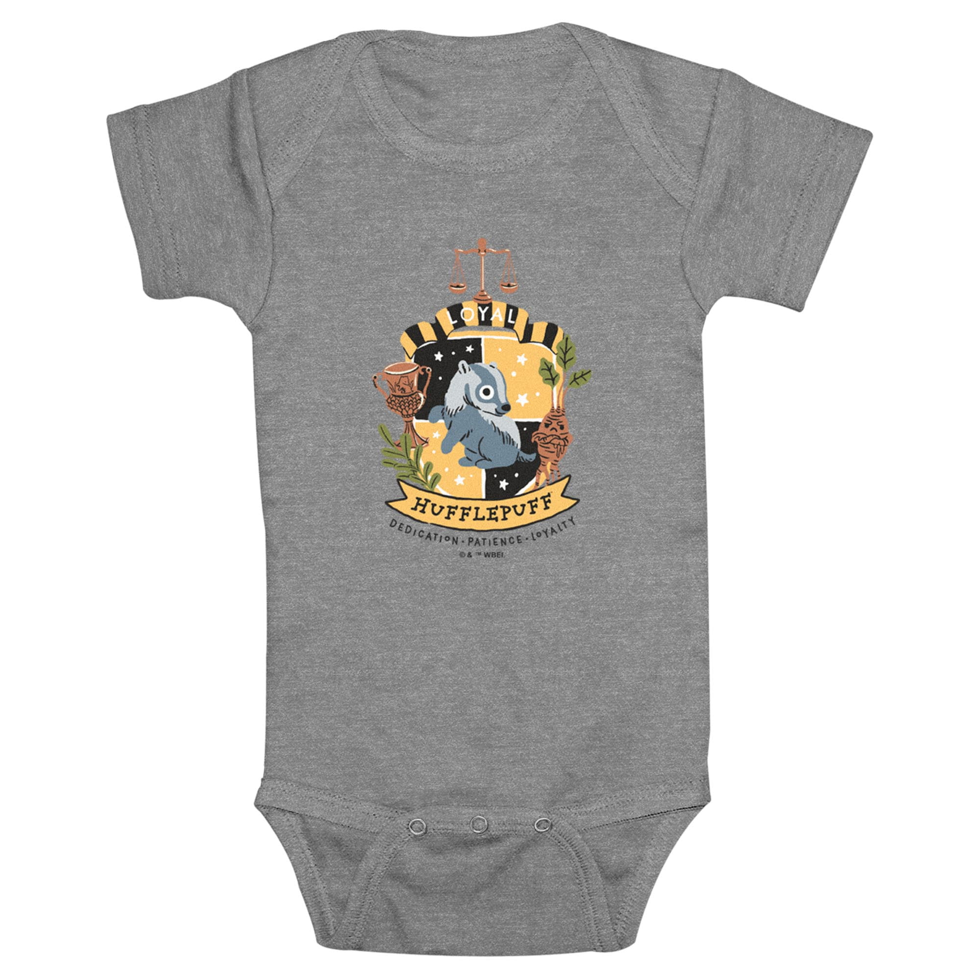 Infants' Harry Potter Loyal Hufflepuff Badger Bodysuit - Walmart.com