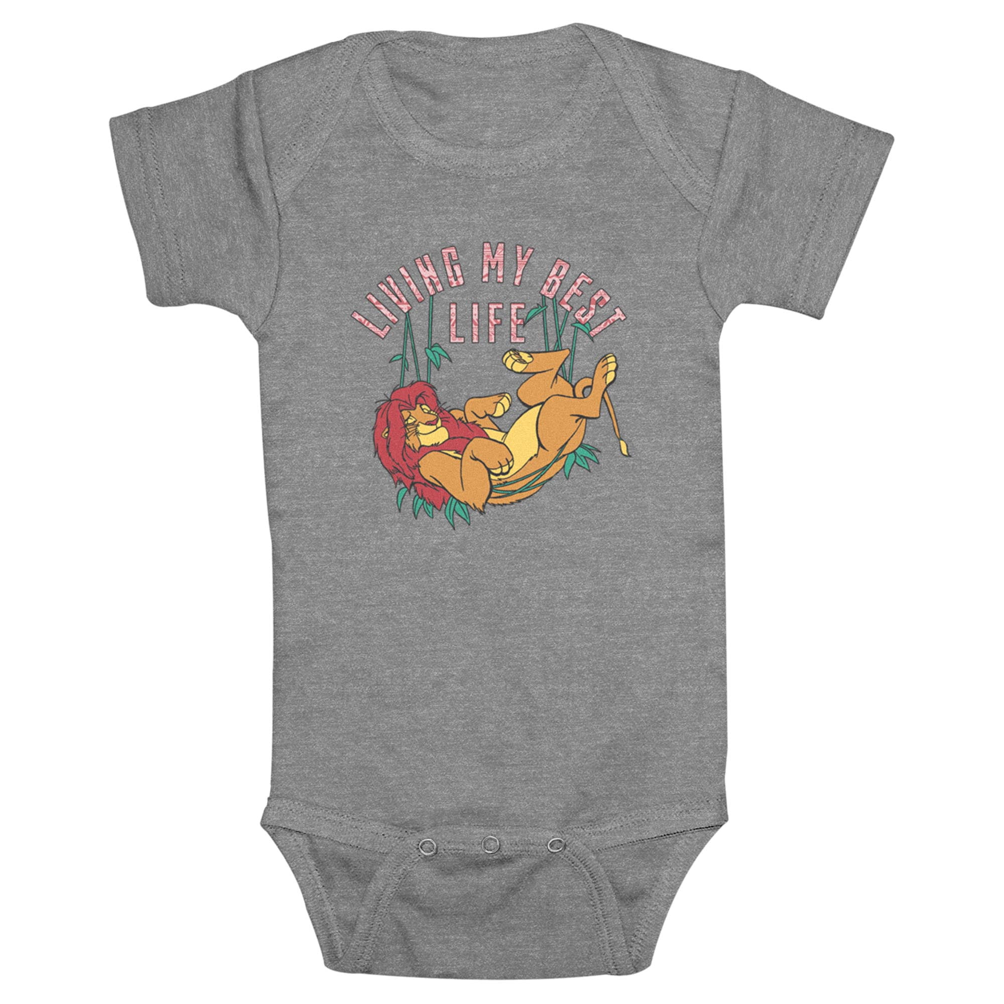 Infant's Lion King Simba Living My Best Life Bodysuit - Walmart.com