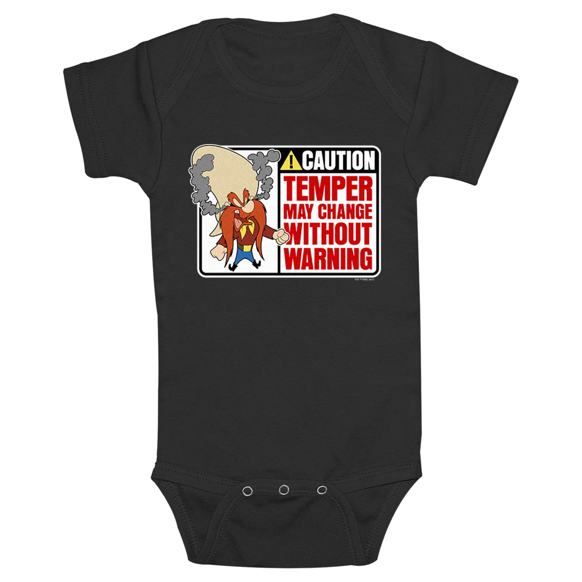 Infant's Looney Tunes Warning Temper May Change Bodysuit - Walmart.com