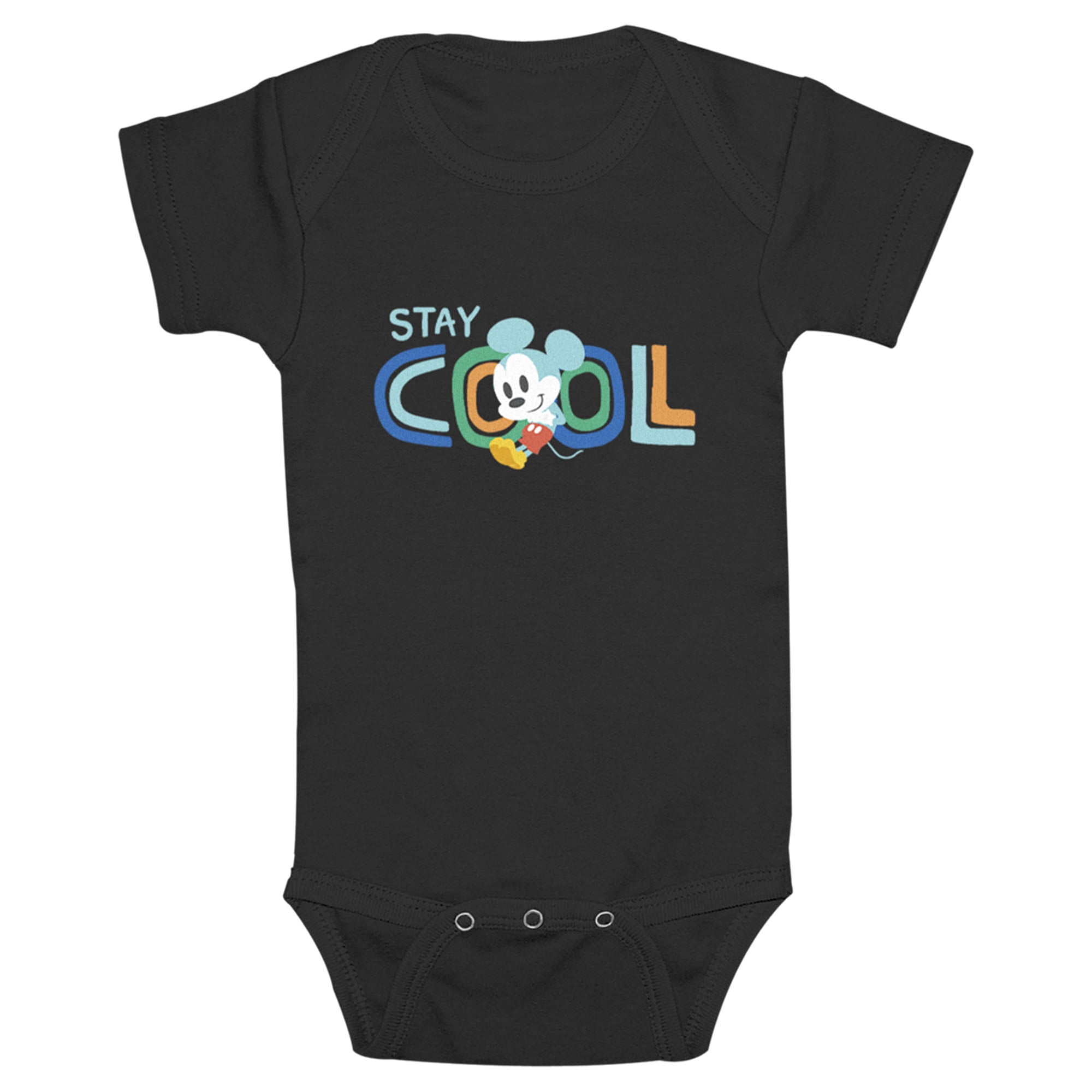 Infants' Mickey & Friends Colorful Stay Cool Bodysuit - Walmart.com