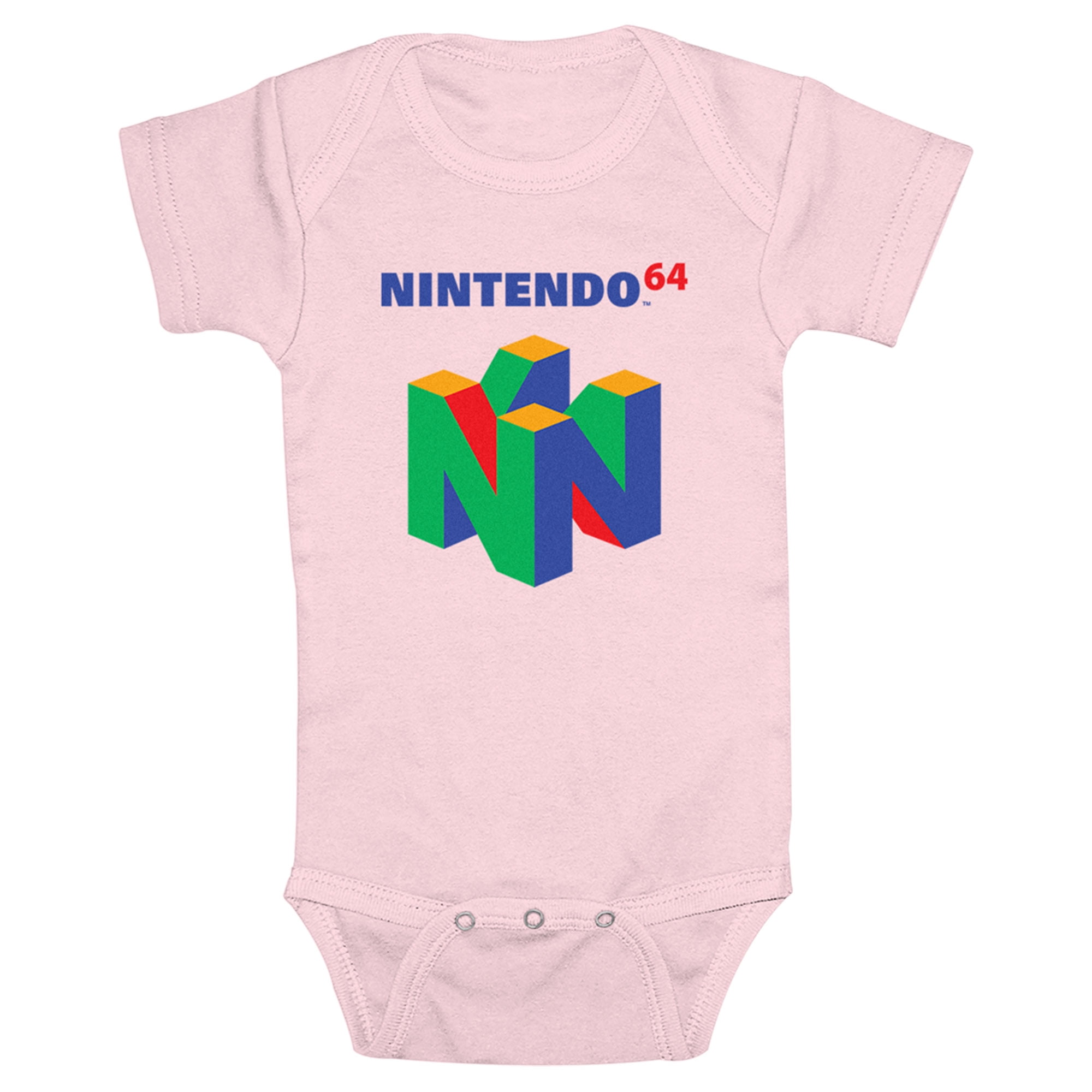 Infant's Nintendo Classic N64 Icon Bodysuit - Walmart.com