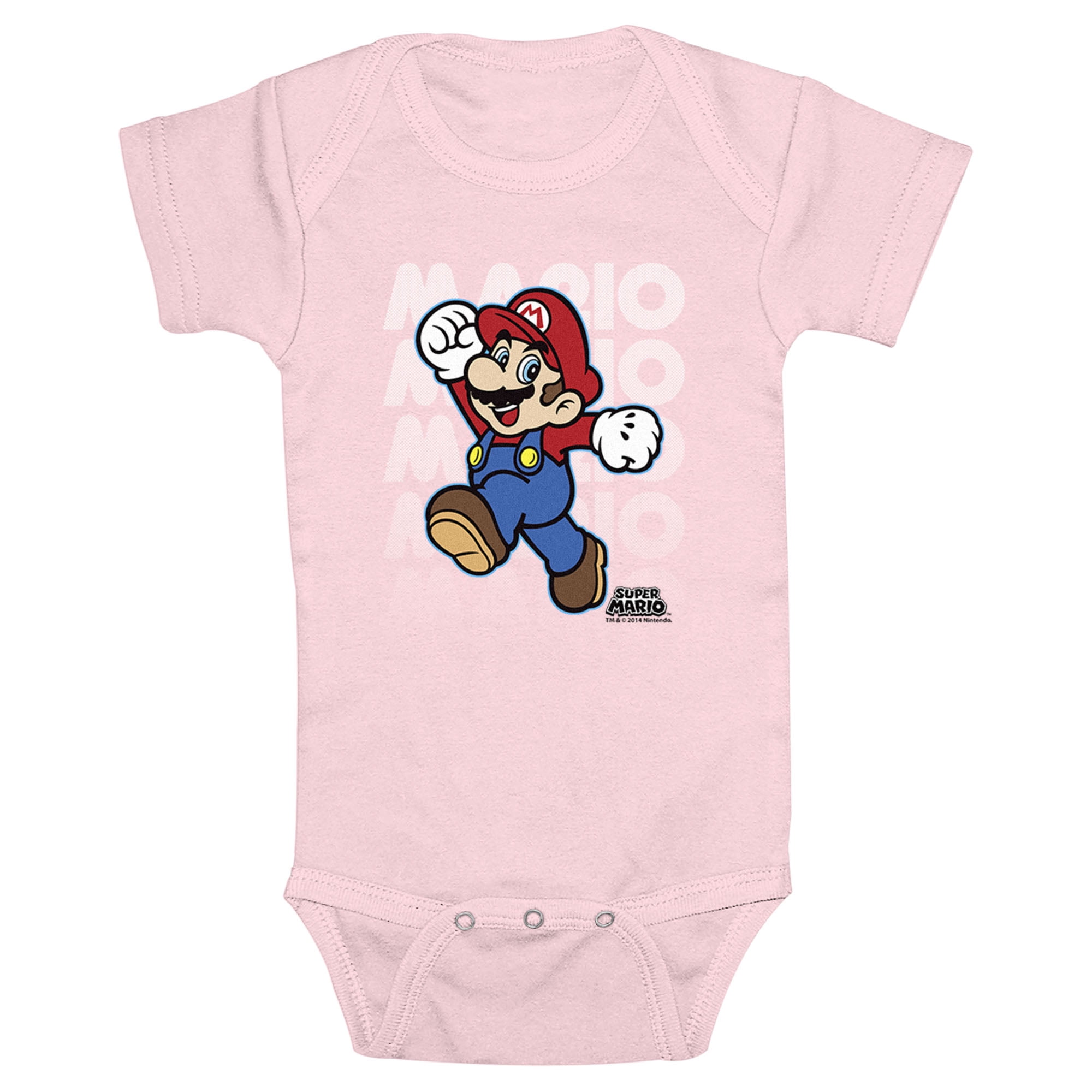 Infants' Nintendo Jumping Mario Bodysuit - Walmart.com