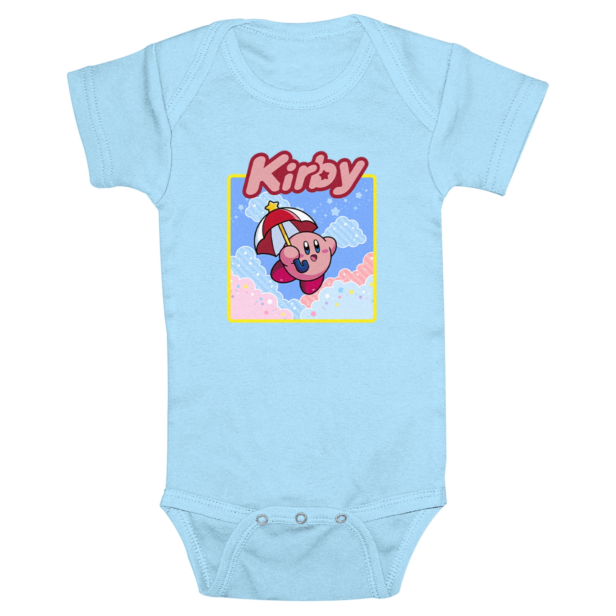 Infant's Nintendo Kirby Flying Portrait Onesie - Walmart.com
