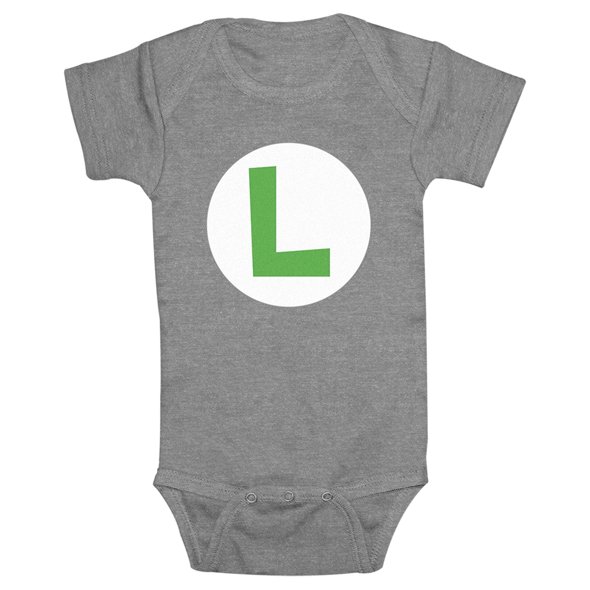 Infants' Nintendo Luigi Circle Icon Bodysuit - Walmart.com