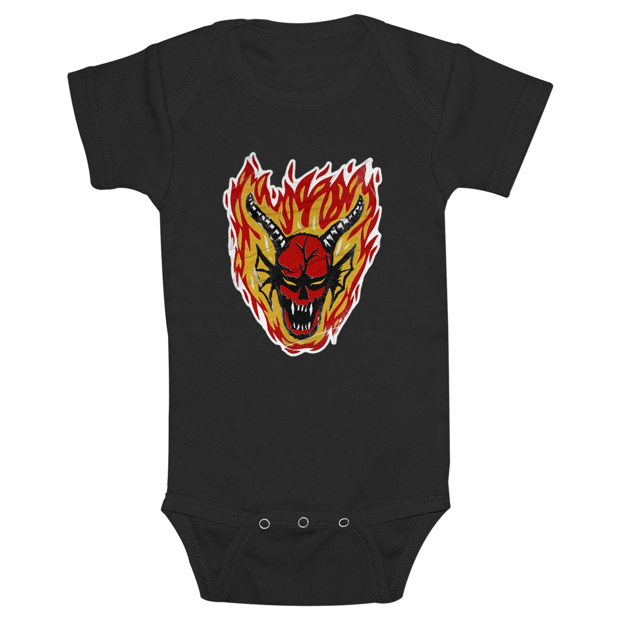 Infant's Stranger Things Hellfire Club Demon Logo Bodysuit - Walmart.com