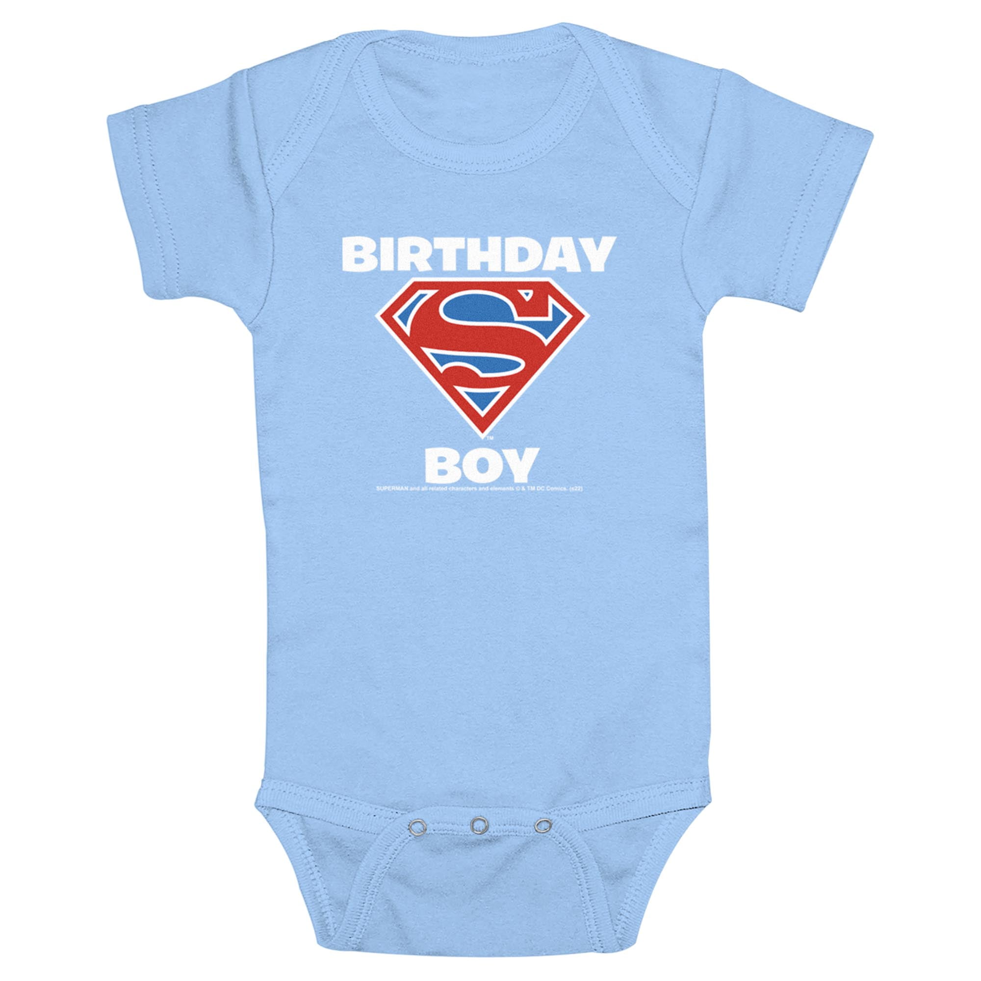 Infant's Superman Birthday Boy Logo Bodysuit - Walmart.com