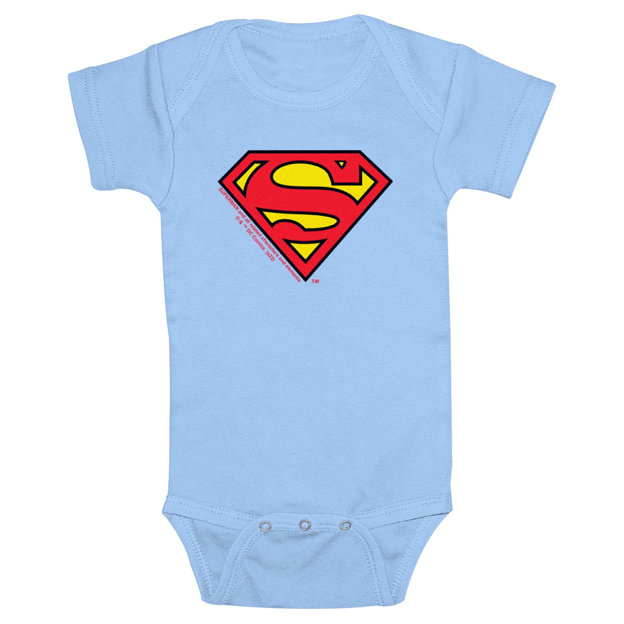 Infant's Superman Official Logo Bodysuit - Walmart.com