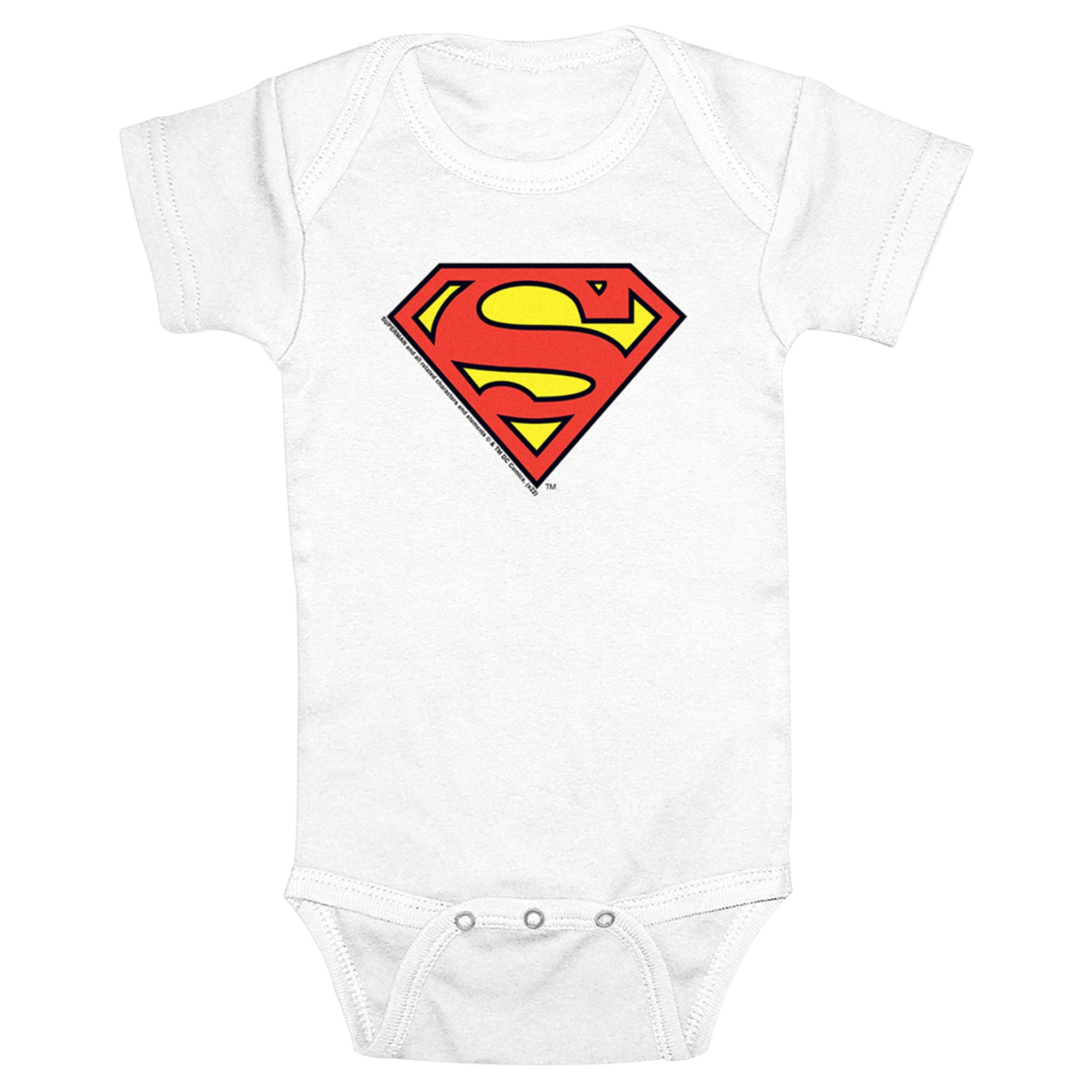 Infant's Superman Original Logo Onesie - Walmart.com