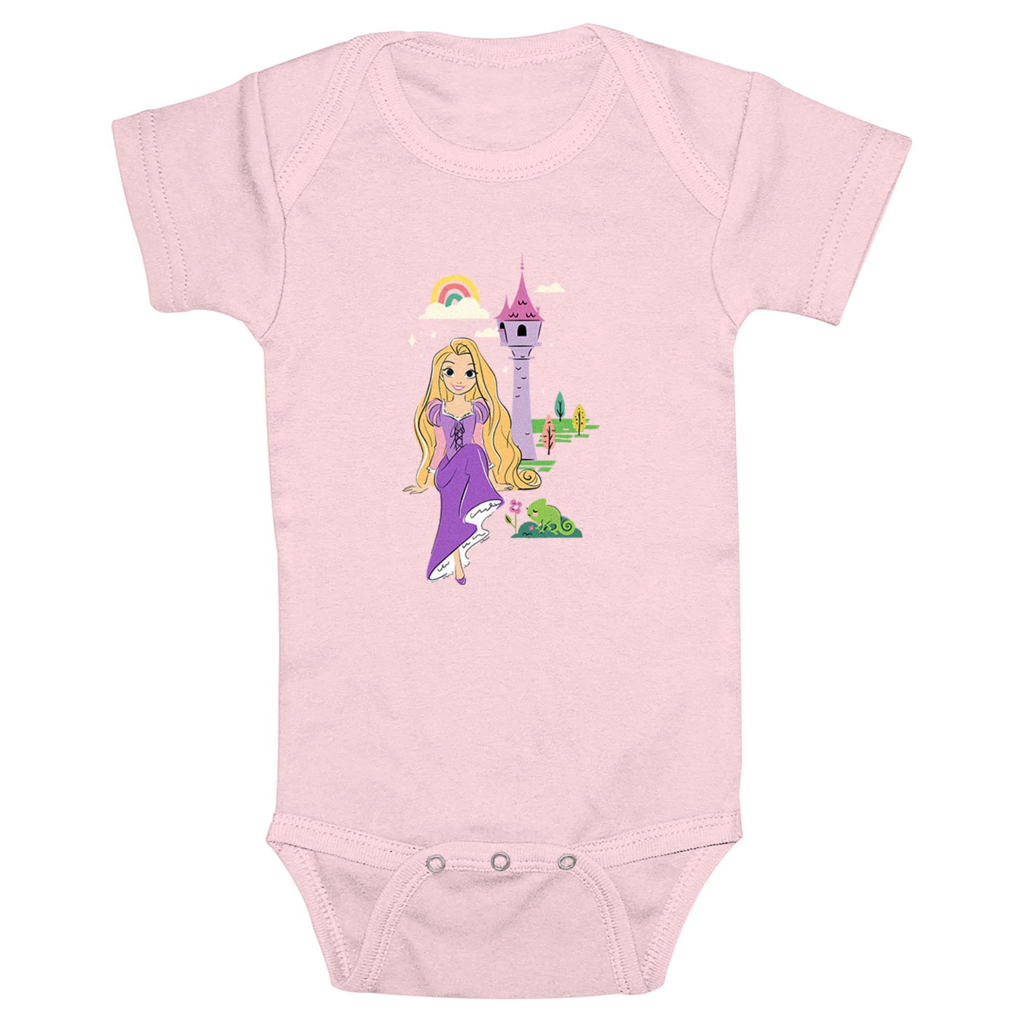 Infant's Tangled Cartoon Rapunzel Bodysuit - Walmart.com