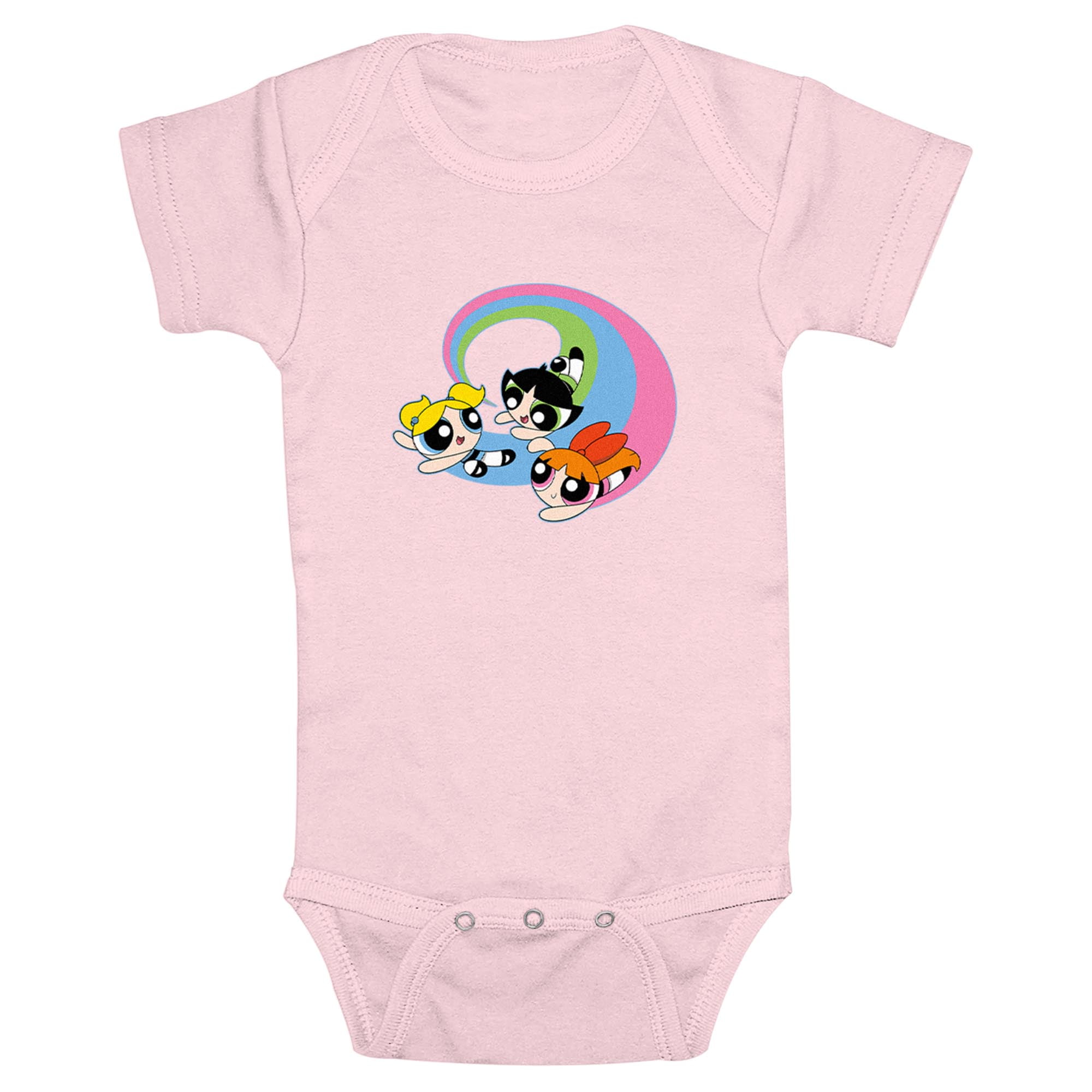 Infant's The Powerpuff Girls Circle Flight Trio Bodysuit - Walmart.com