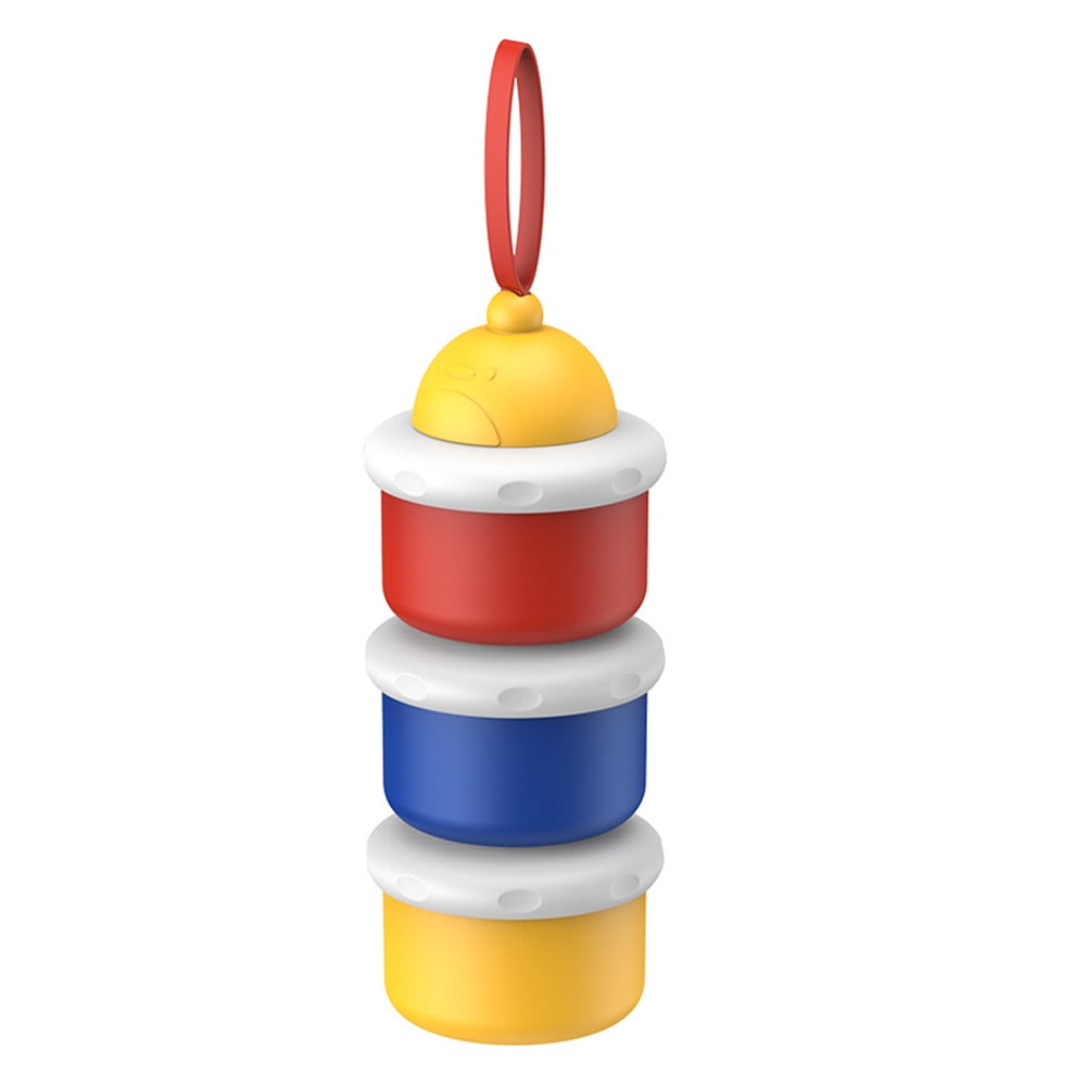 Infant stackable milk powder dispenser, portable milk powder container ...