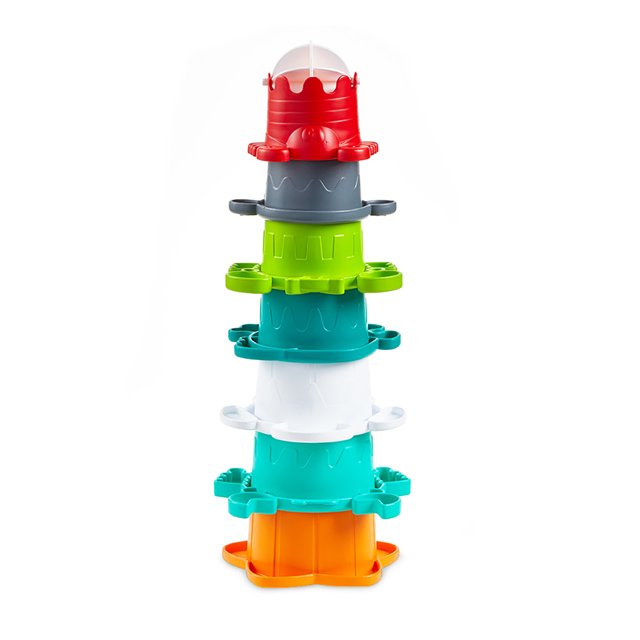Infantino Stack O' Fun with Water Wheel, Infants 9-12 Months ...