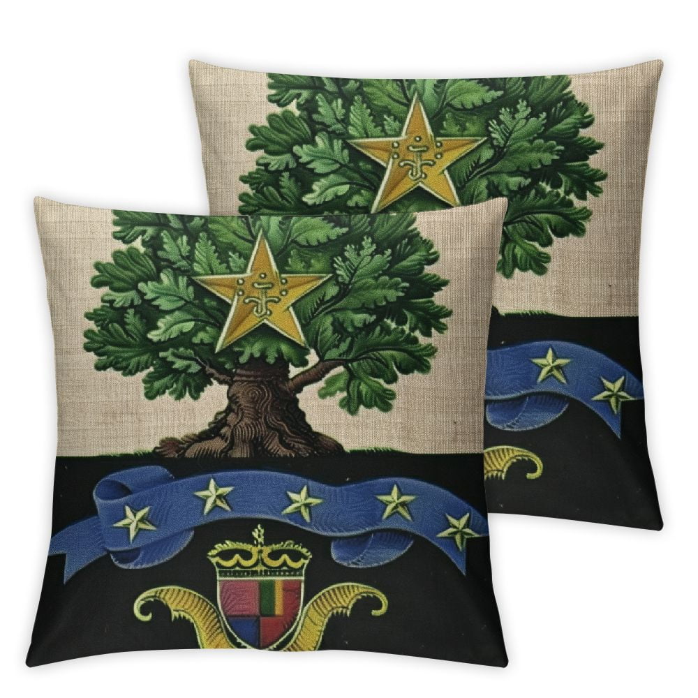 Infantry Regiment Coat of Arms Throw Pillow Covers Double-Sided Cushion ...