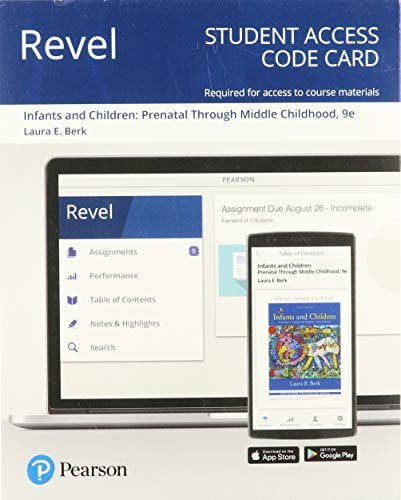 Pre-Owned Infants and Children Revel Access Code : Prenatal Through Middle Childhood - Walmart.com