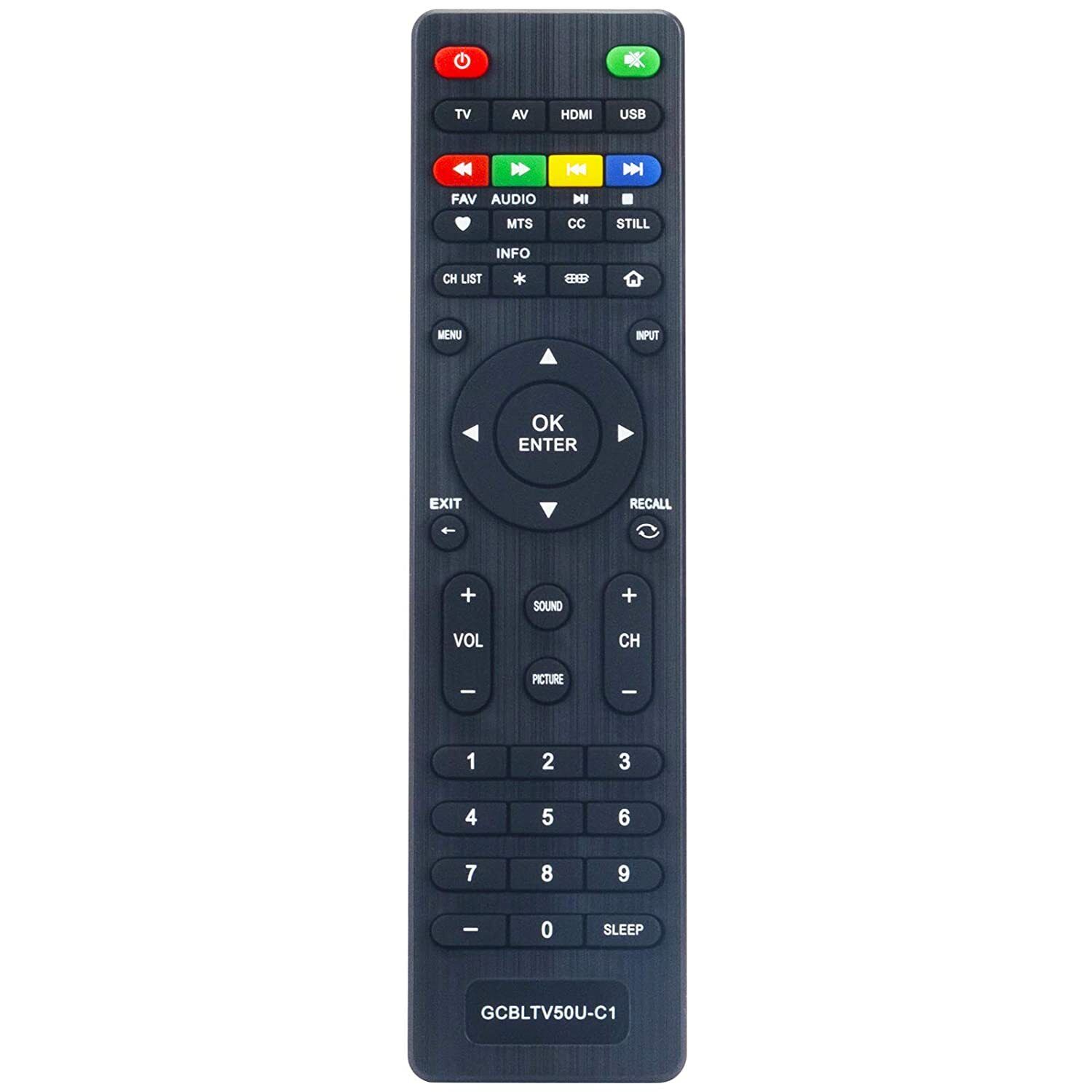 Infared Gcbltv50U-C1 Gcbltv50Uc1 Remote Control For Changhong Tv ...