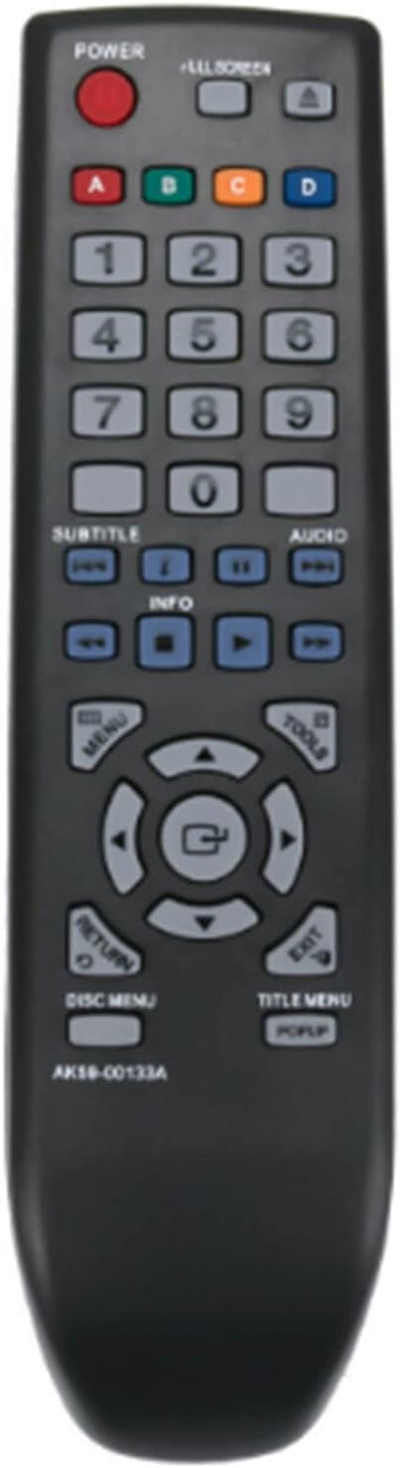 Infared Remote Control AK59-00133A AK5900133A Compatible with Samsung ...