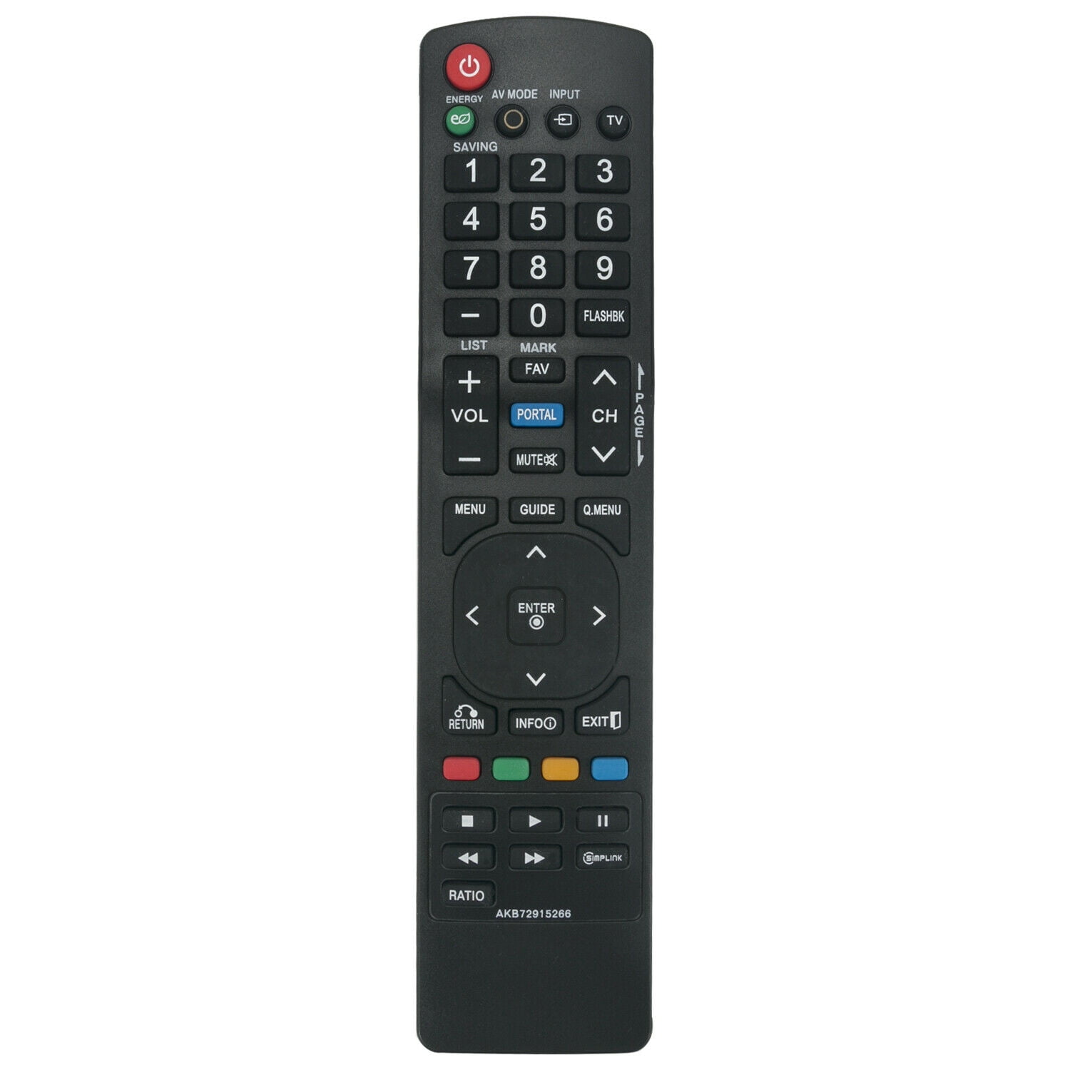 Infared Remote Control AKB72915266 Replace for LG TV 55LE530C 55LD520C ...