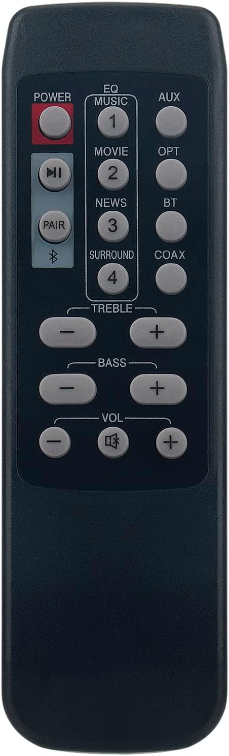 Infared Remote Control Replace for Nakamichi Sound Bar Home Theater ...