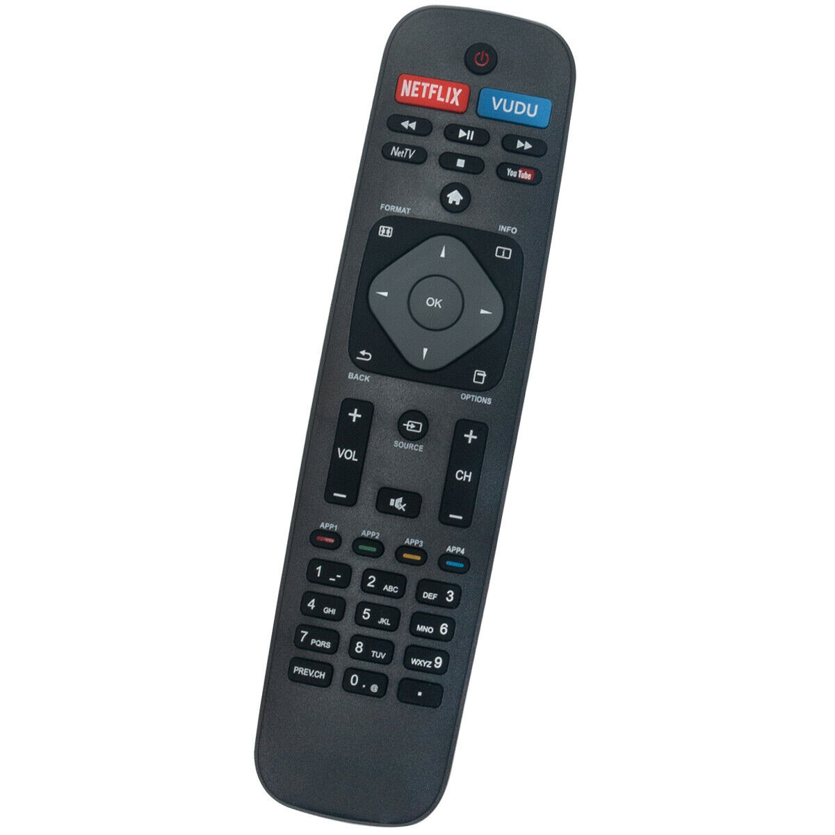 Infared Remote Control Replace for Philips LED LCD TV 40PFL4609 ...