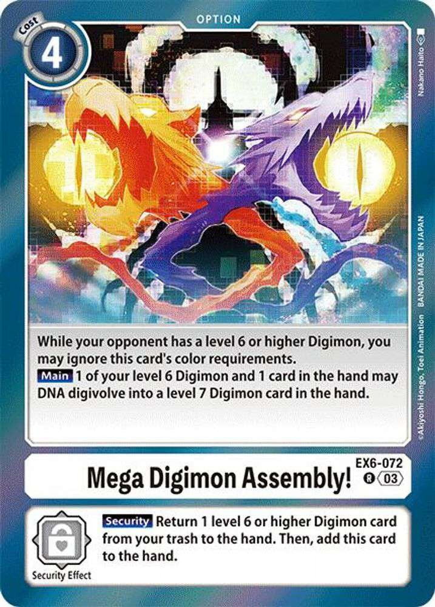 Infernal Ascension Mega Digimon Assembly! EX6-072 - Walmart.com