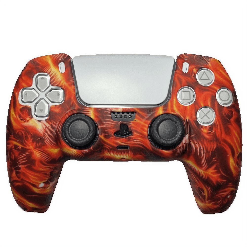 Infernal Skull PS5 Silicone Grip Gaming Rubber Case Cover Playstation 5 ...