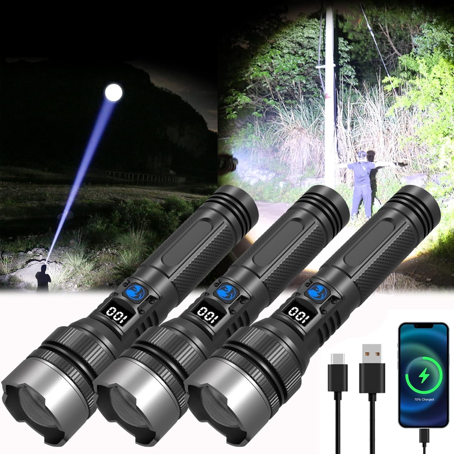 Inferright Flashlight ,2025 The Ultimate Survival Flashlight, 2-In-1 ...