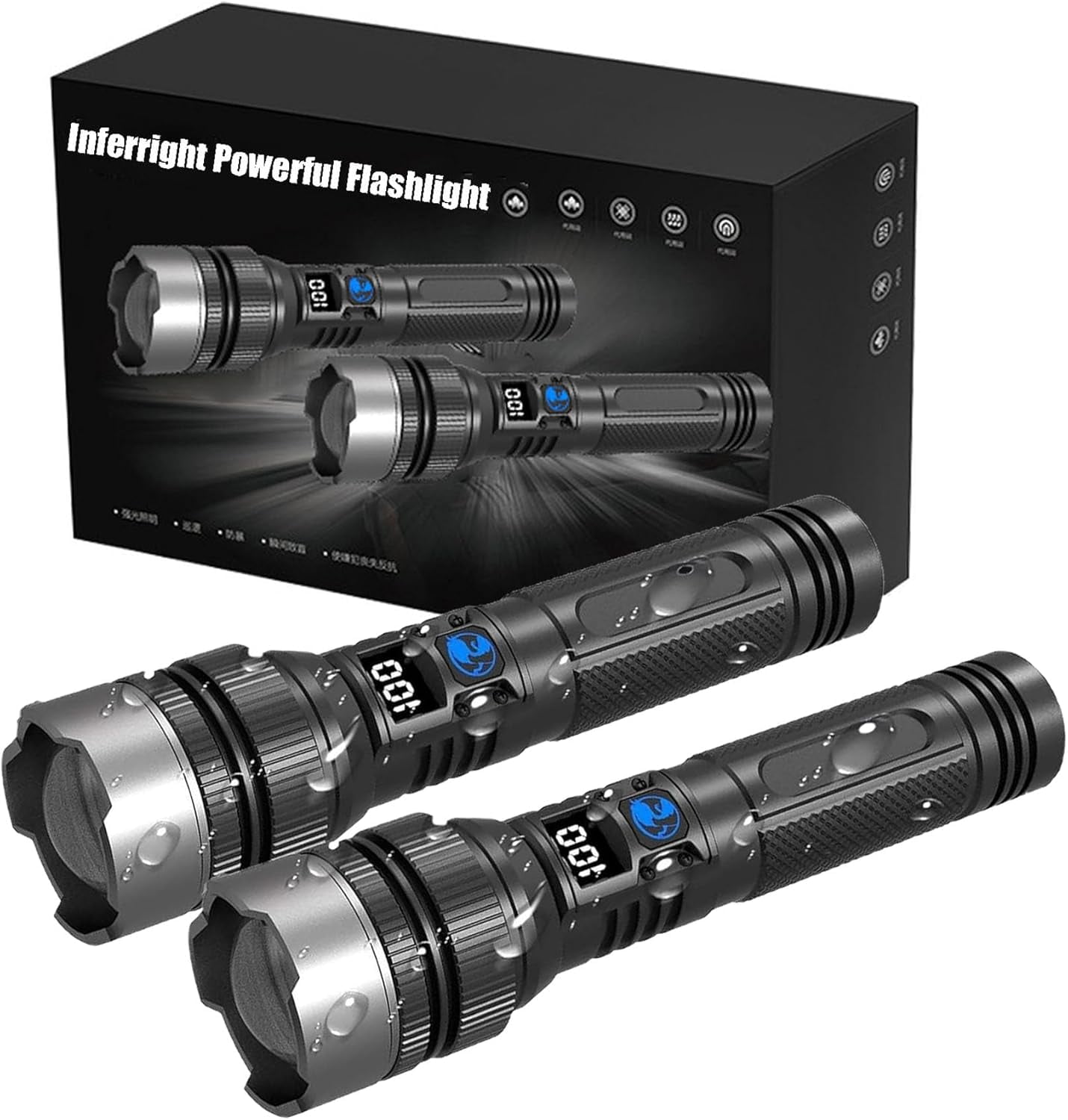 Inferright Flashlight, 2025 The Ultimate Survival Flashlight, LED ...