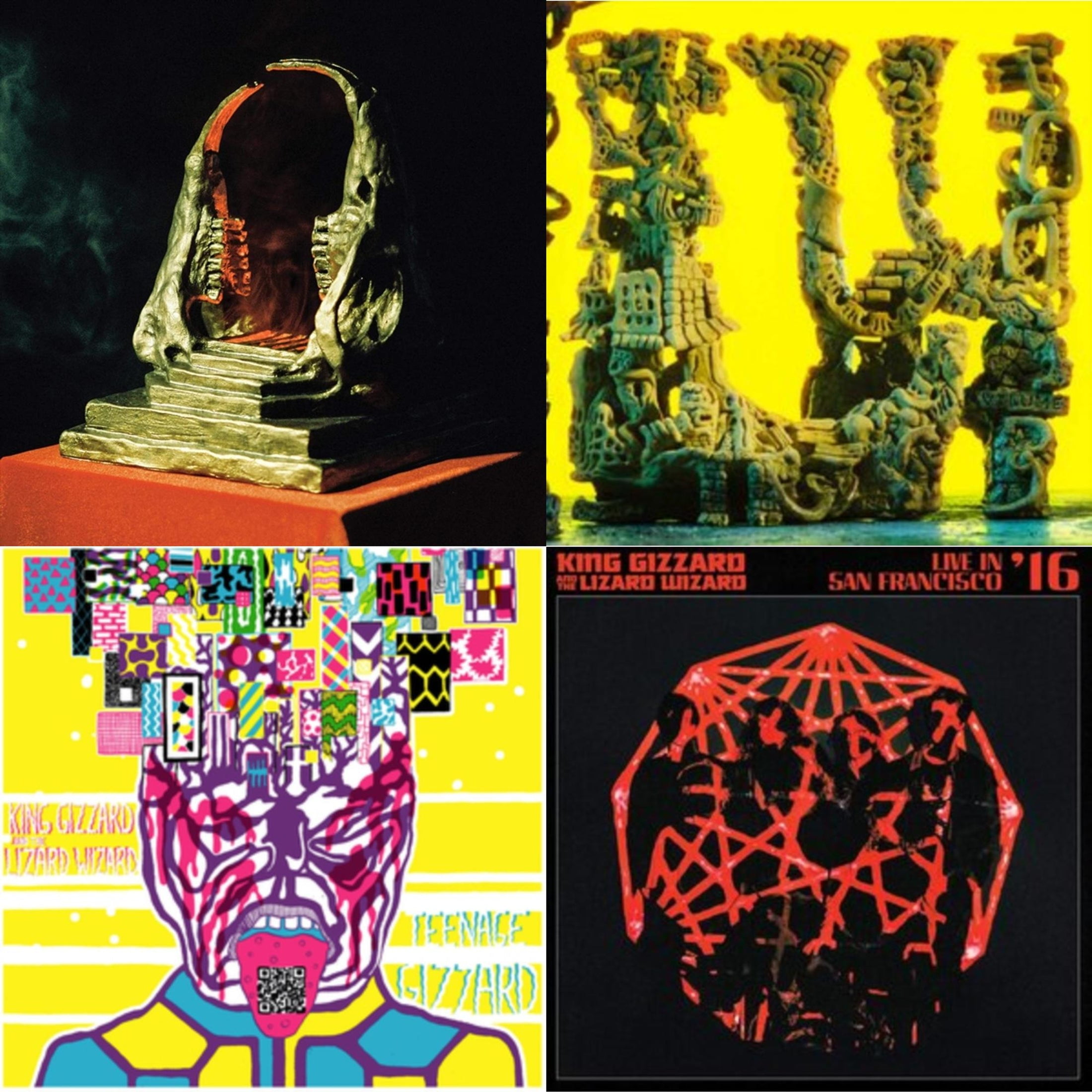 Infest The Rats' Nest (Red/Black LP Vinyl) & L.W. & Teenage Gizzard ...