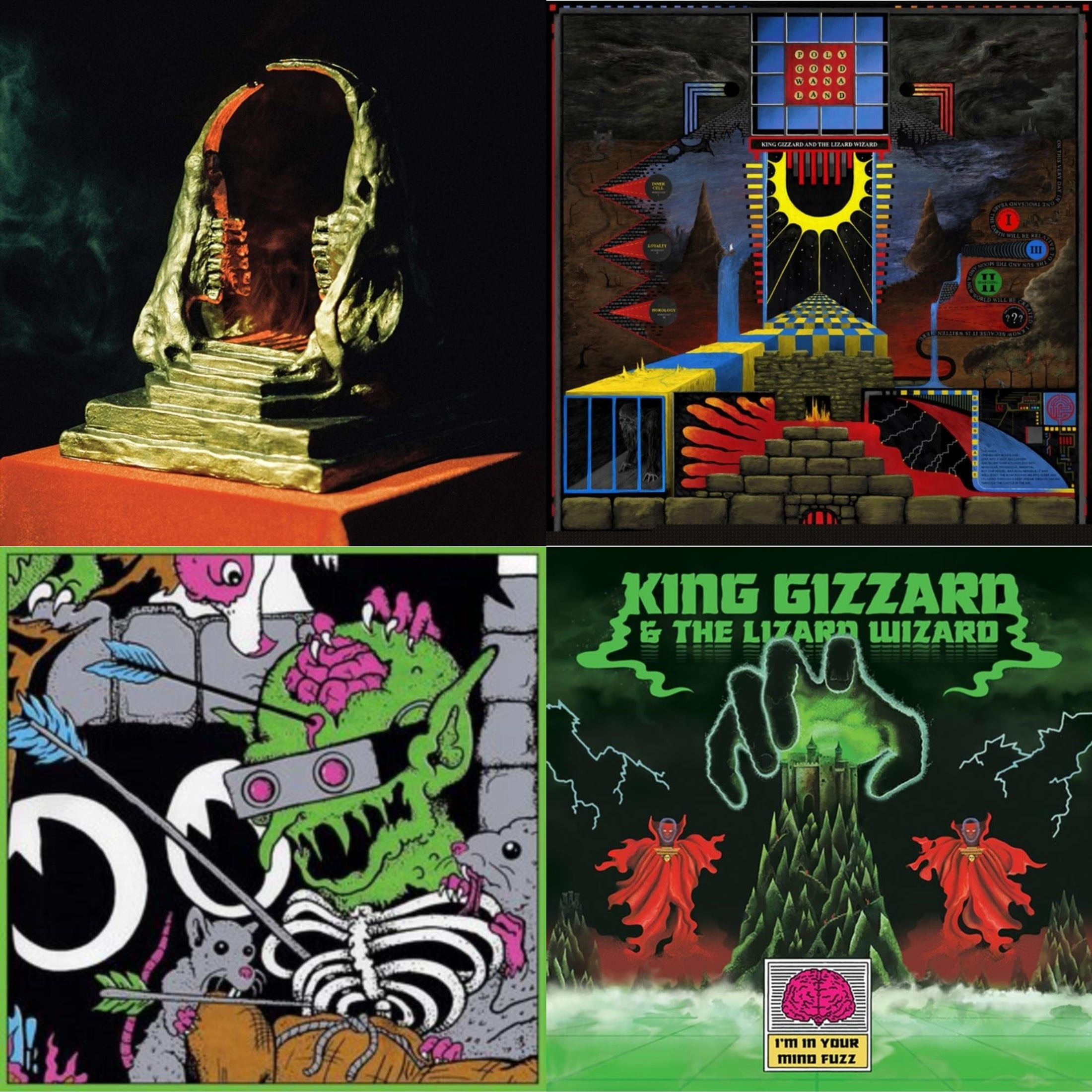 Infest The Rats' Nest (Red/Black LP Vinyl) & Polygondwanaland & Live In ...