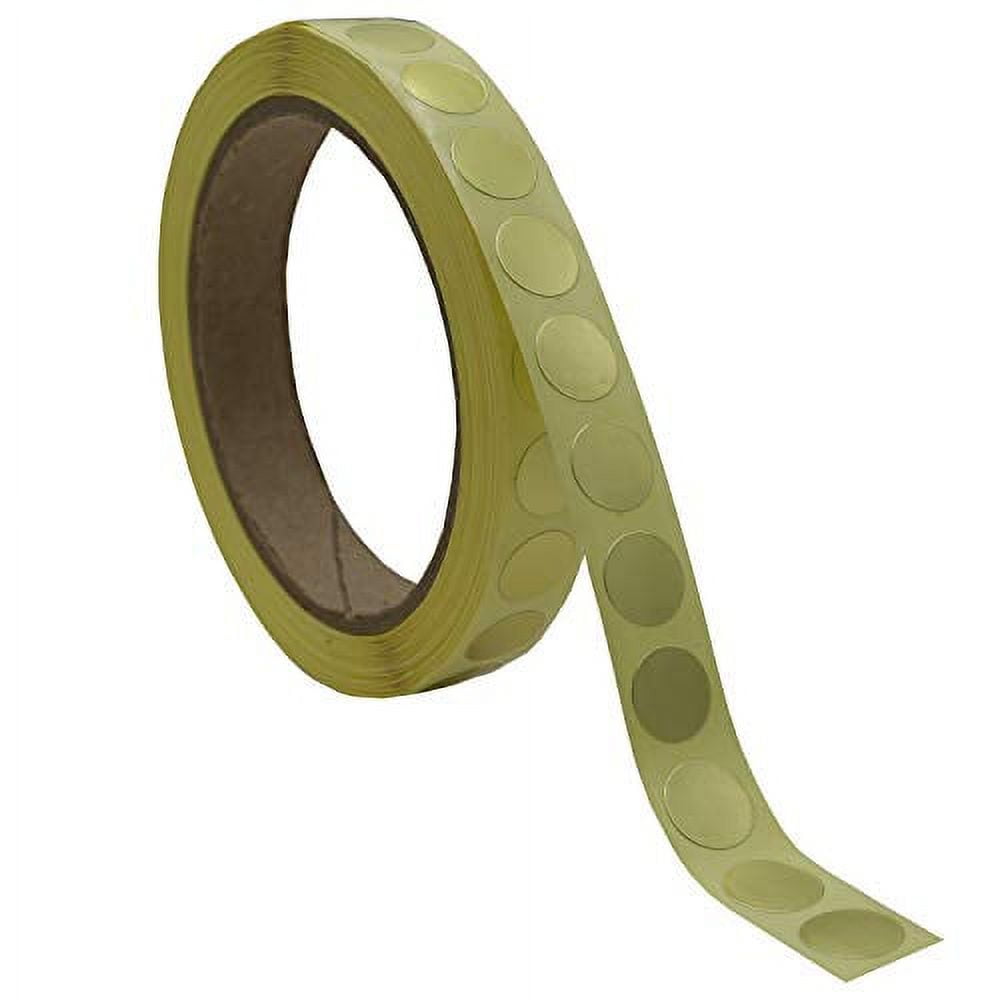 Infi-Touch Labels 1/2 inch Round Permanent Color per Roll (Metallic ...