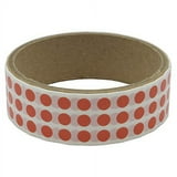 Infi-Touch Labels 1/4 inch Round Semi-gloss premium paper stock with ...