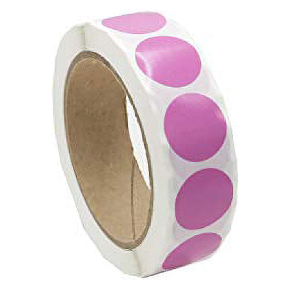 Infi-Touch Labels 1 inch Round Permanent Color-Code Dot Stickers, 1000 ...