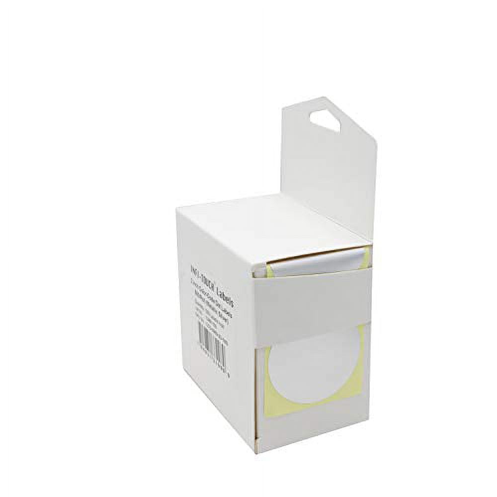 Infi-Touch Labels 2" Round Dot 500 Sticker Per Roll (Metallic Silver ...